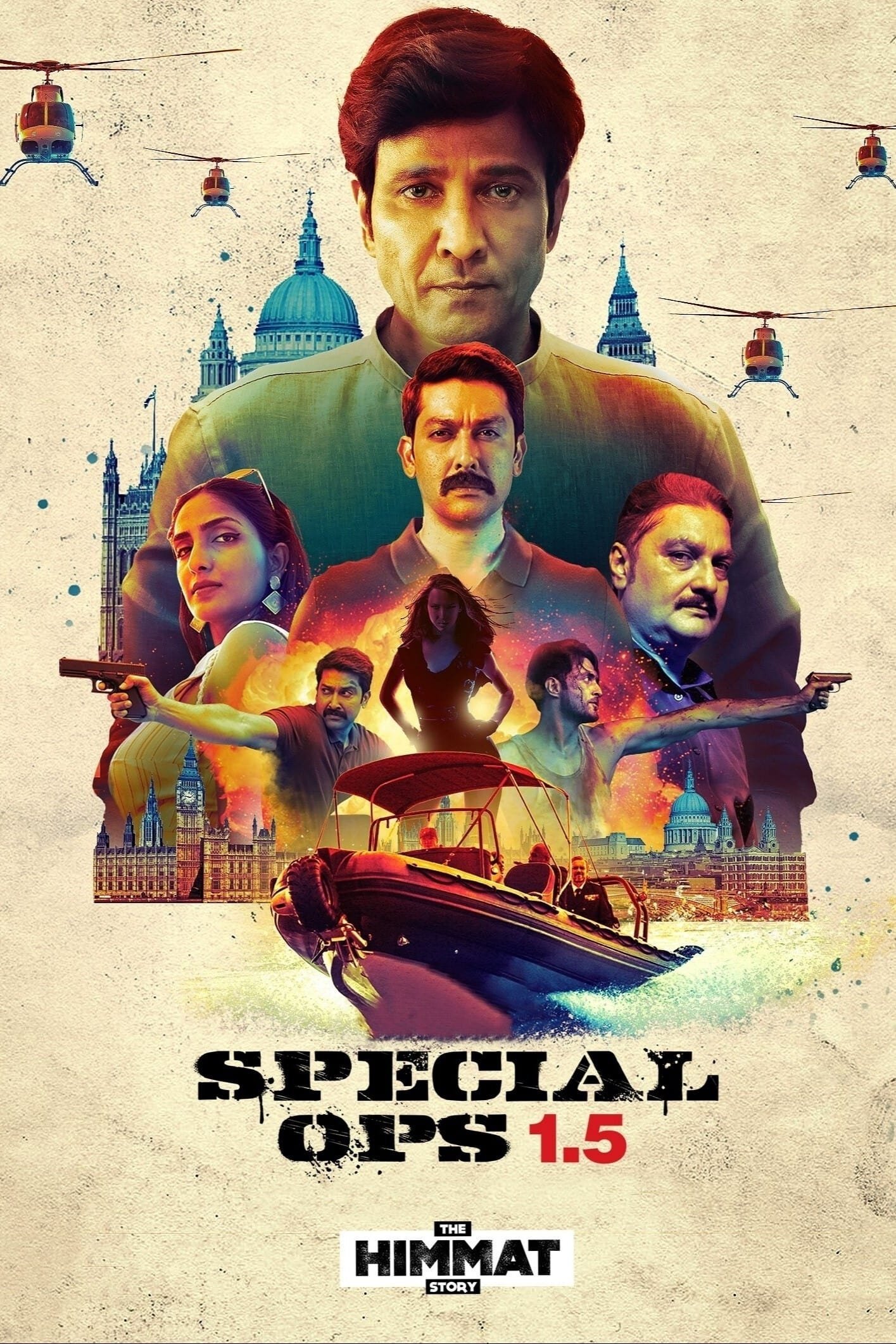 Special Ops 1 5 The Himmat Story Tv Series 2021 2021 Posters — The