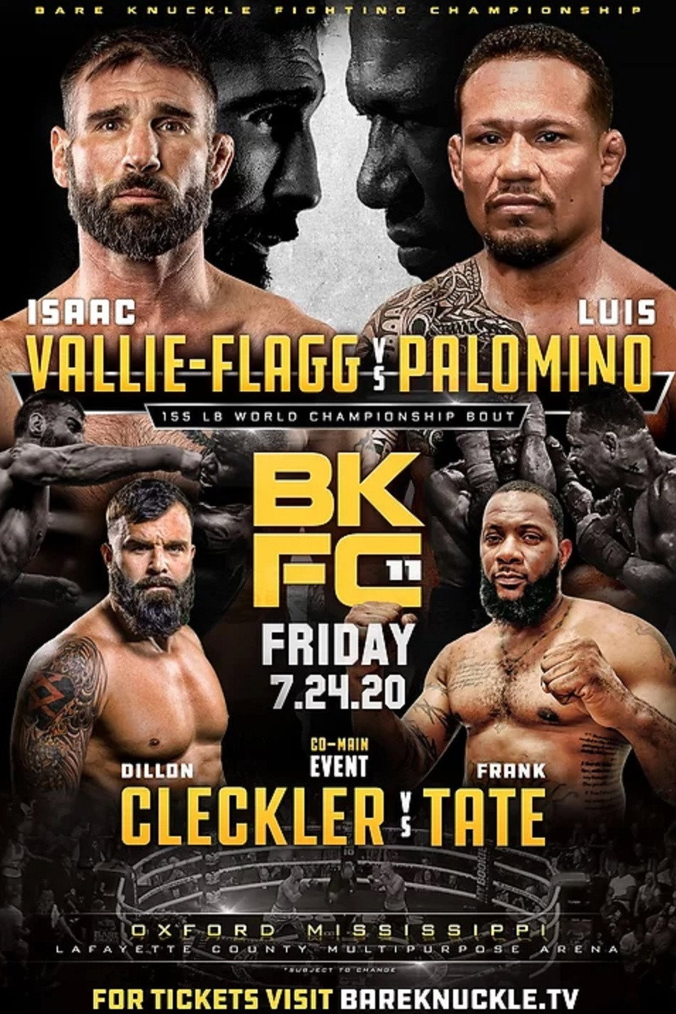 Bare Knuckle Fighting Championship 11 2020 Movies Filmanic