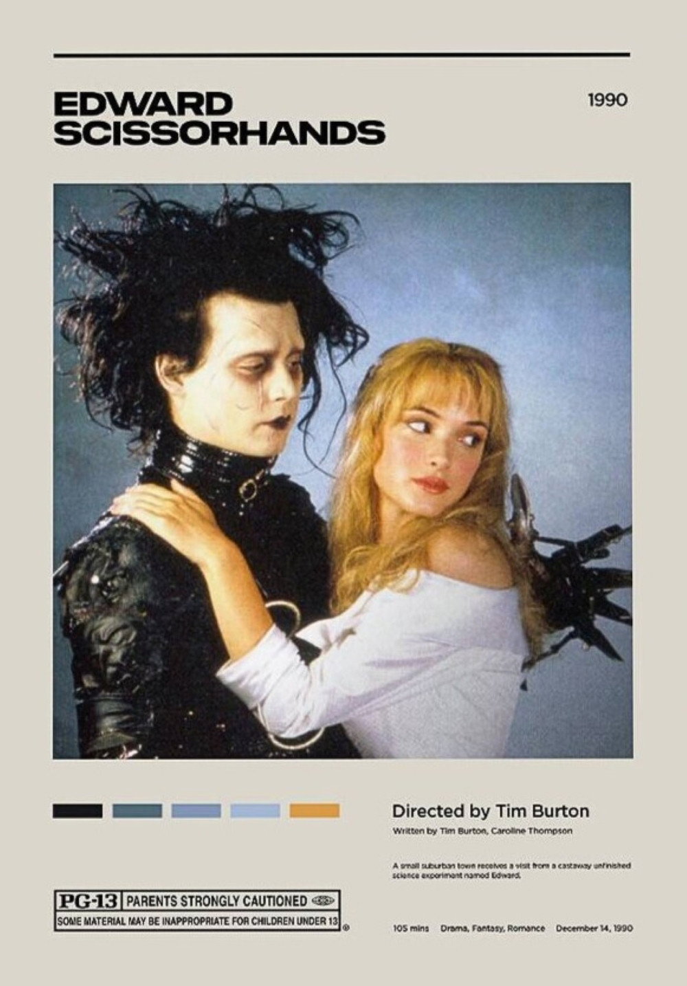 Edward Scissorhands (1990) - Posters — The Movie Database (TMDB)