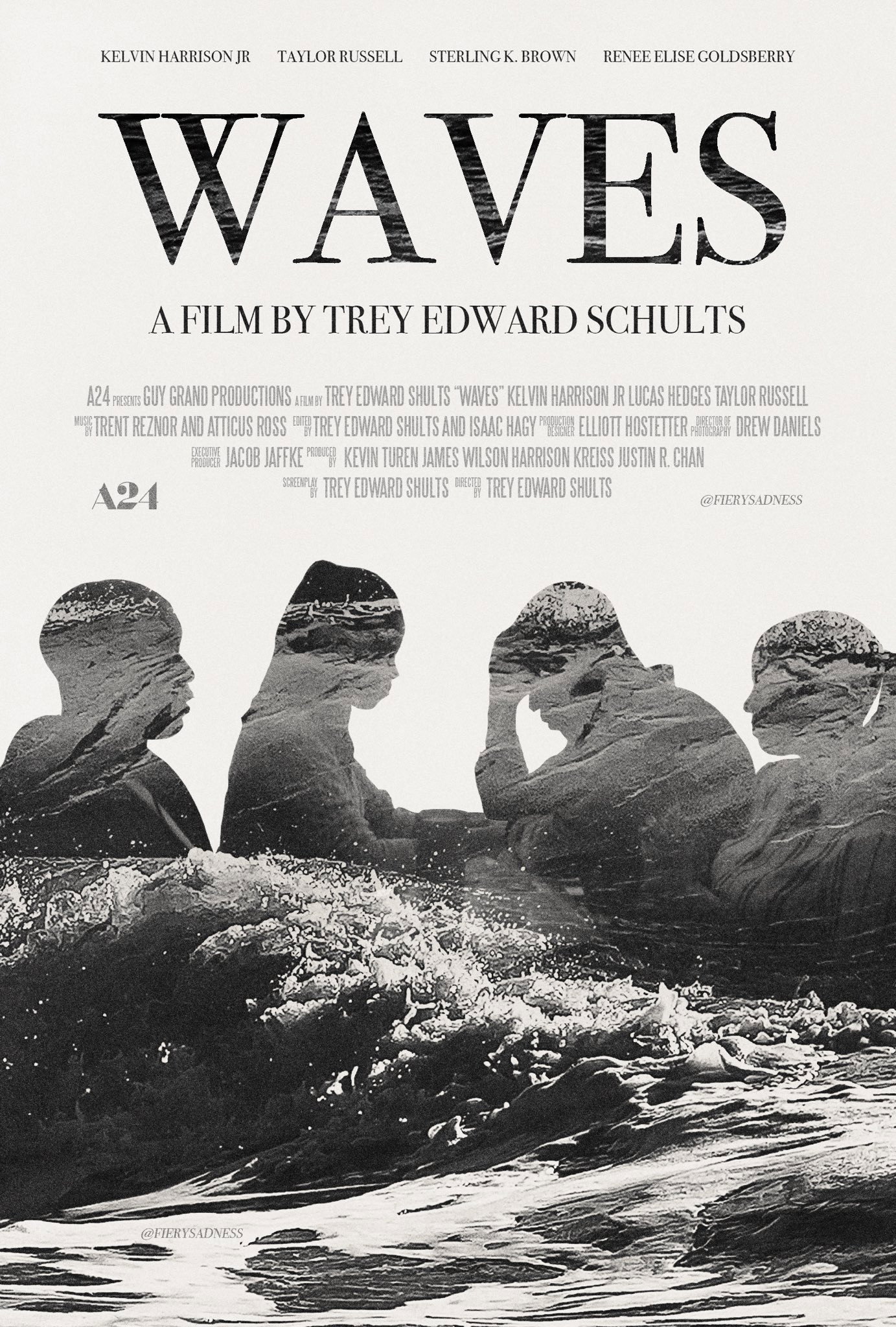 Waves (2019) - Posters — The Movie Database (TMDB)
