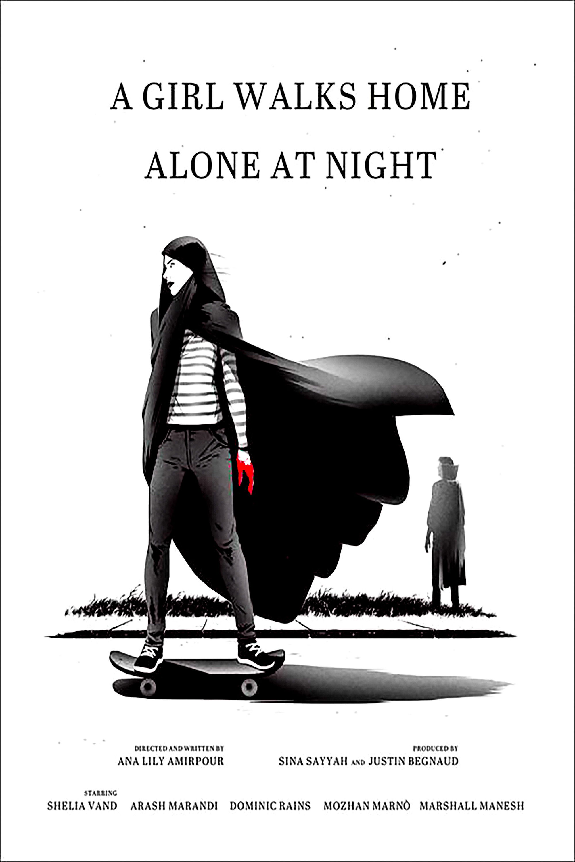 A Girl Walks Home Alone at Night (2014) - Posters — The Movie Database (TMDB)