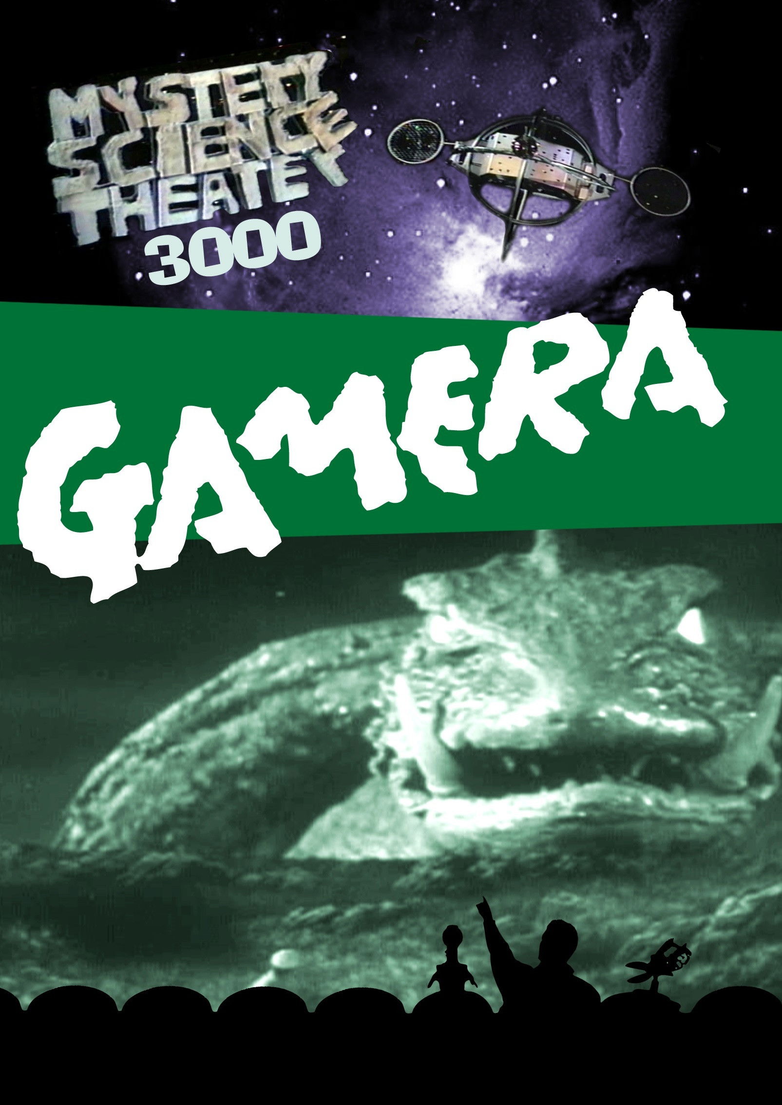 Mystery Science Theater 3000 - Gamera (1988) | The Poster Database (TPDb)
