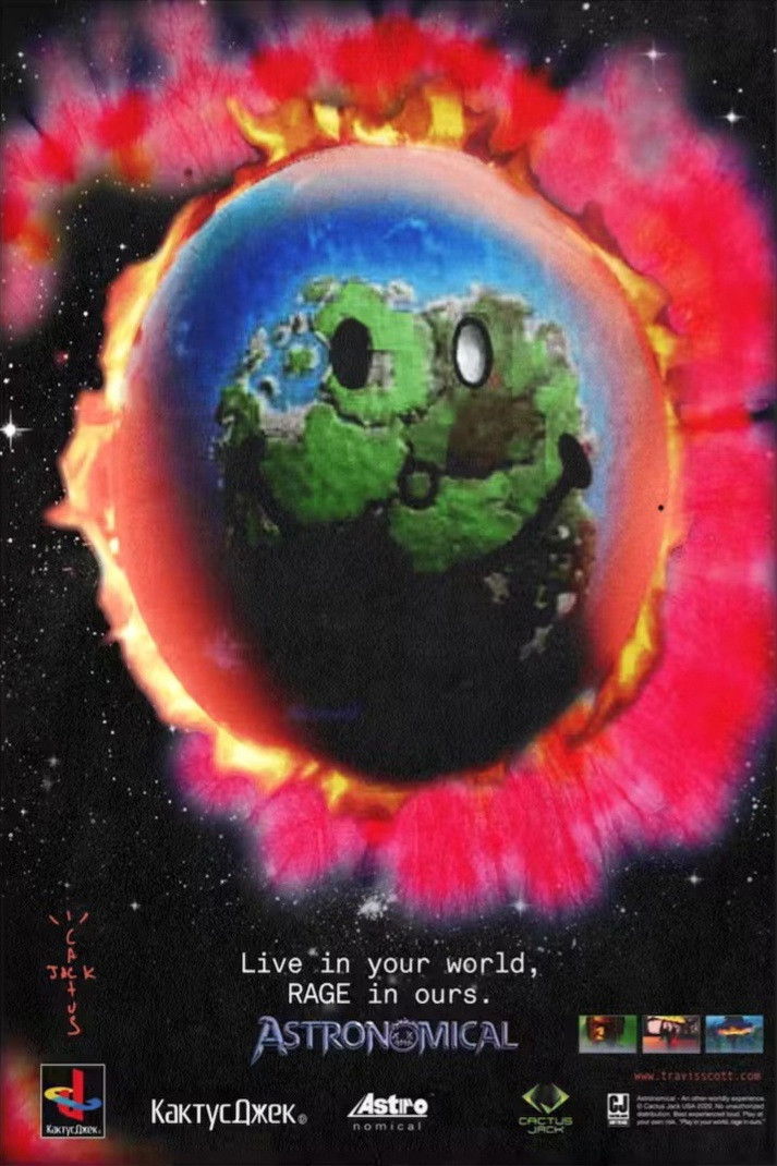 Travis Scott and Fortnite Present: Astronomical (2020) | The Poster ...