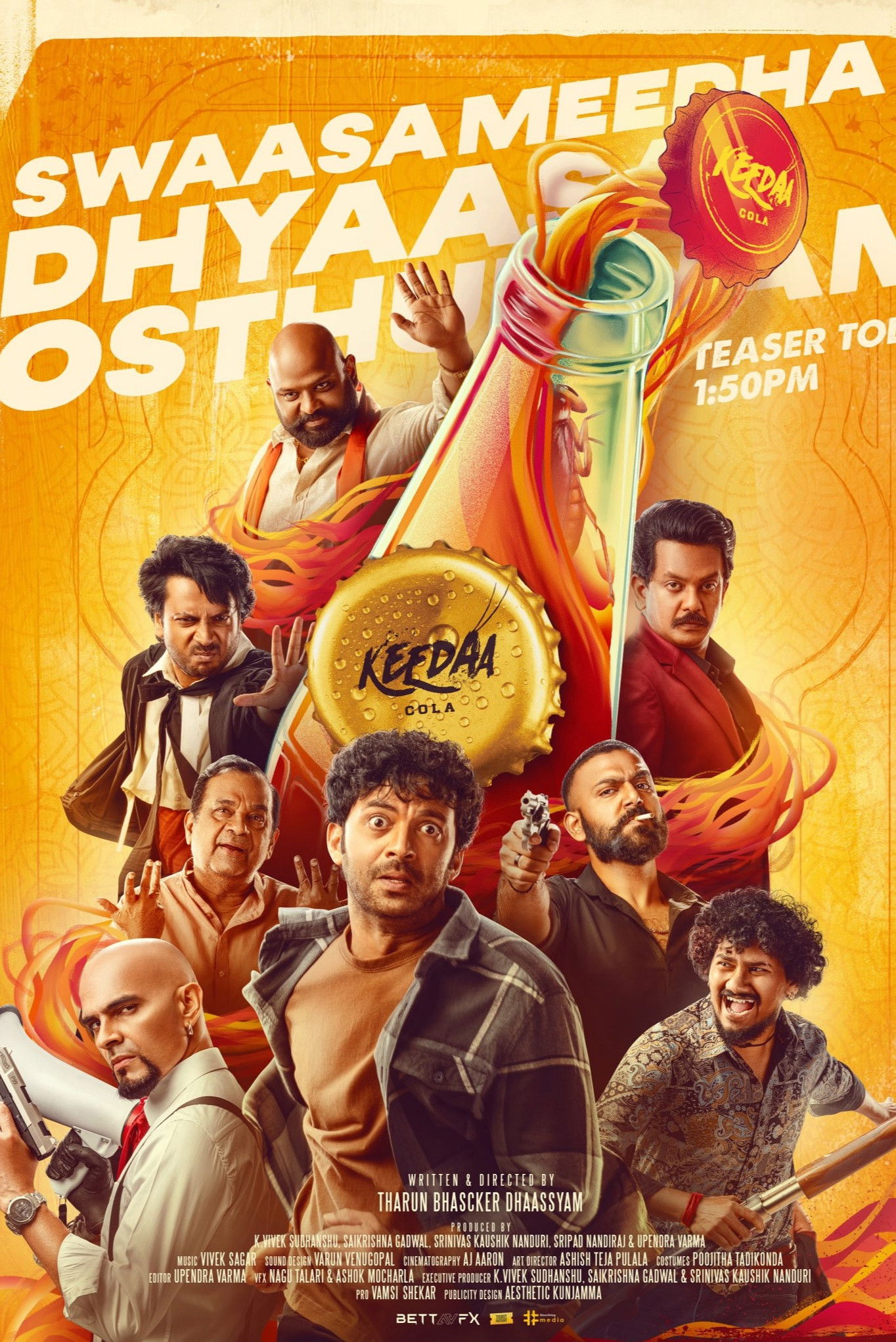 Keedaa Cola (2023) - Posters — The Movie Database (TMDB)