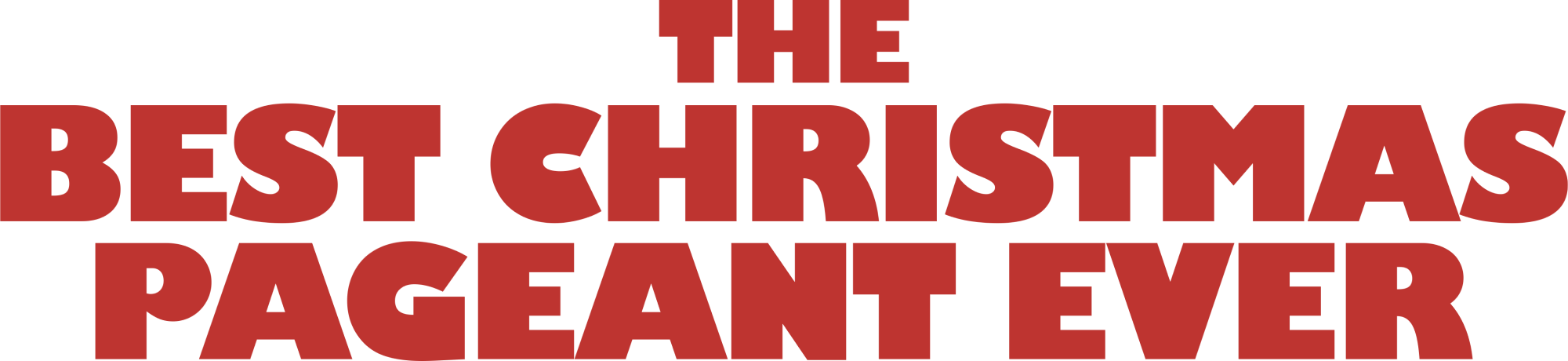 The Best Christmas Pageant Ever (2024) - Logos — The Movie Database (TMDB)