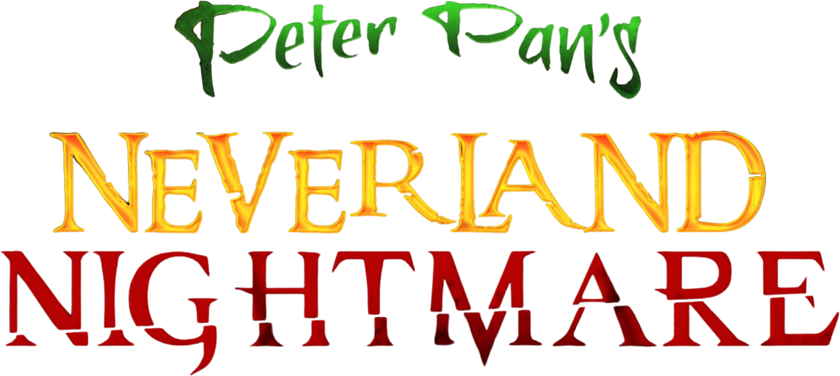 Peter Pan's Neverland Nightmare (2025) - Logos — The Movie Database (TMDB)
