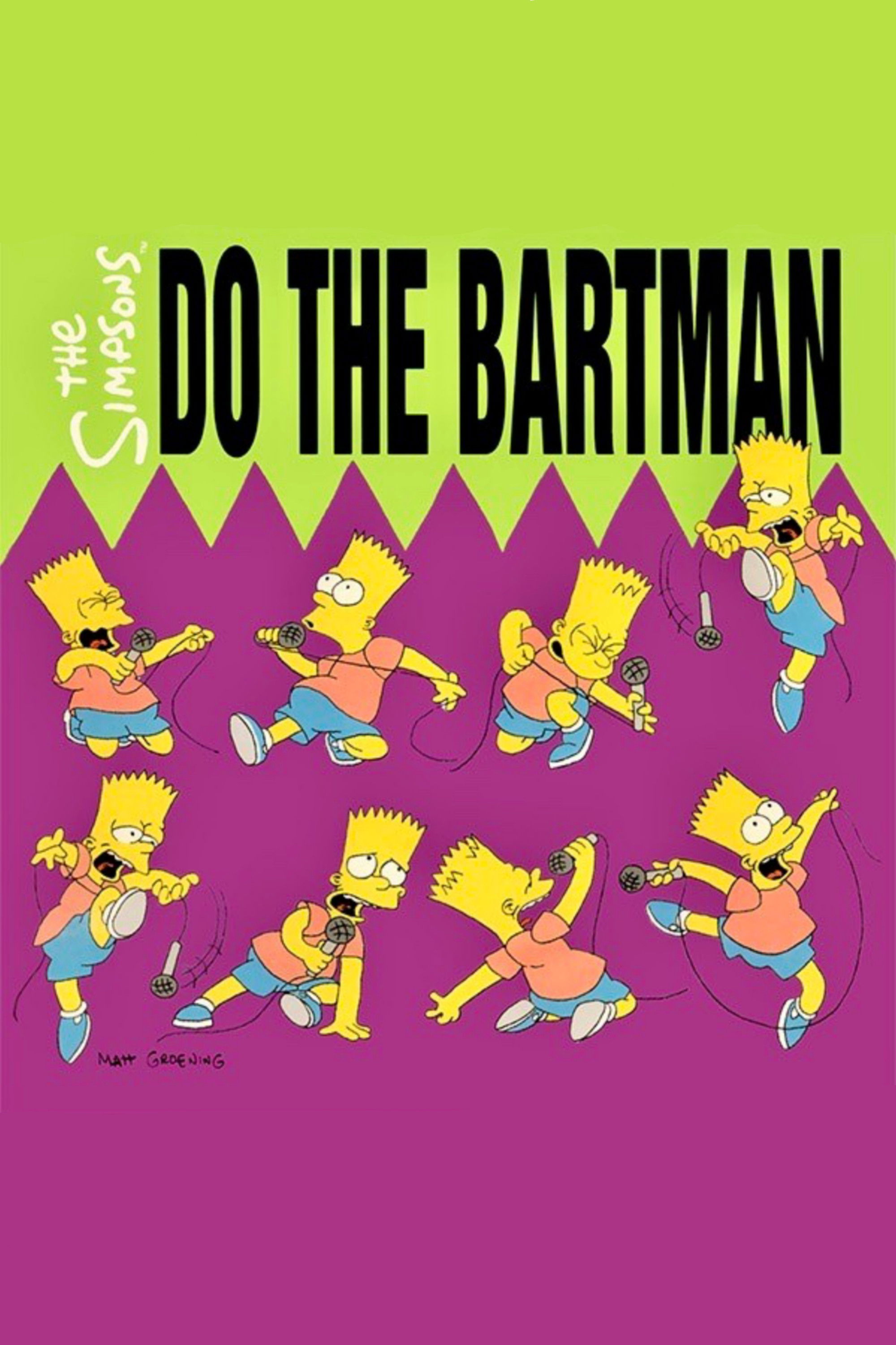 The Simpsons: Do the Bartman (1990) | The Poster Database (TPDb)