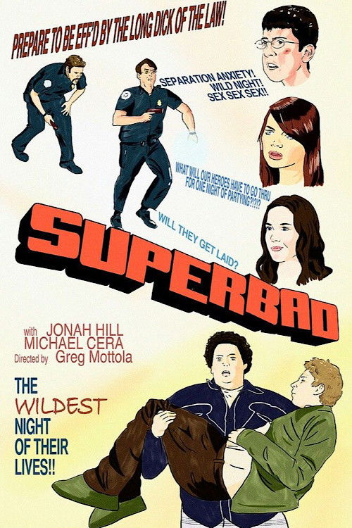 Superbad (2007) - Posters — The Movie Database (TMDB)