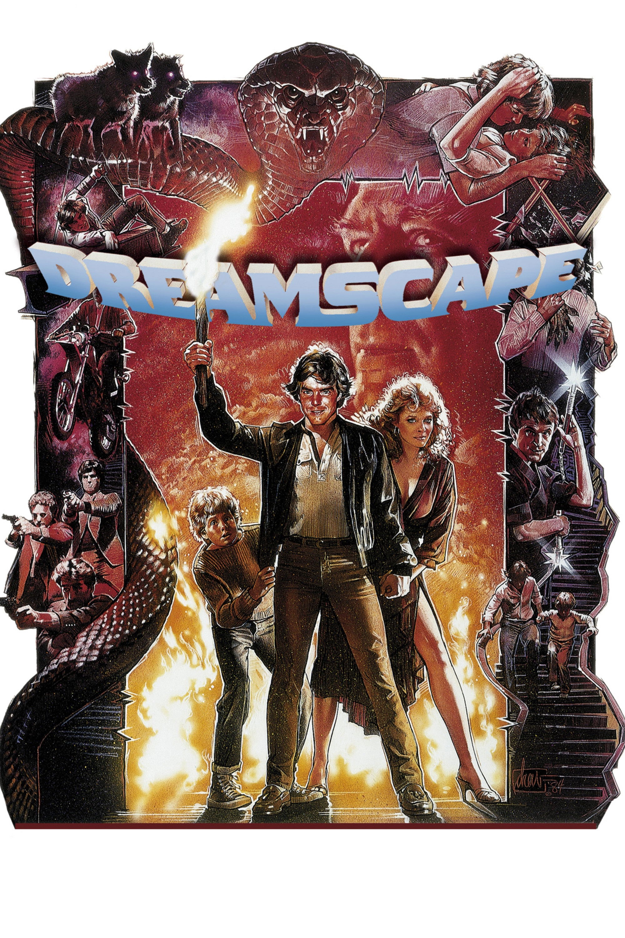 Dreamscape (1984) - Posters — The Movie Database (TMDB)