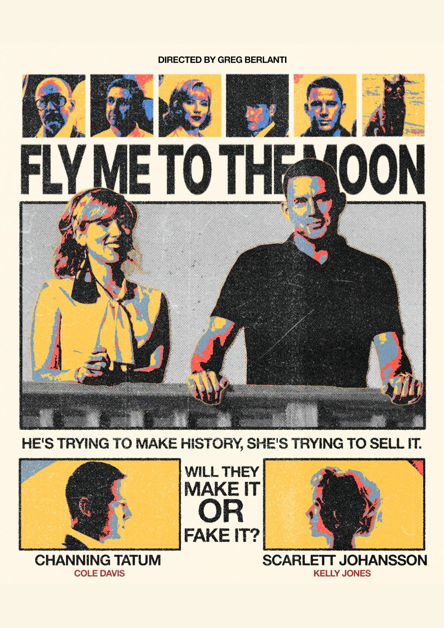 Fly Me to the Moon (2024) - Posters — The Movie Database (TMDB)