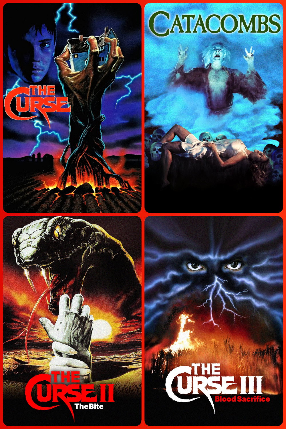 The Curse Collection (1987-1991) - Posters — The Movie Database (TMDB)