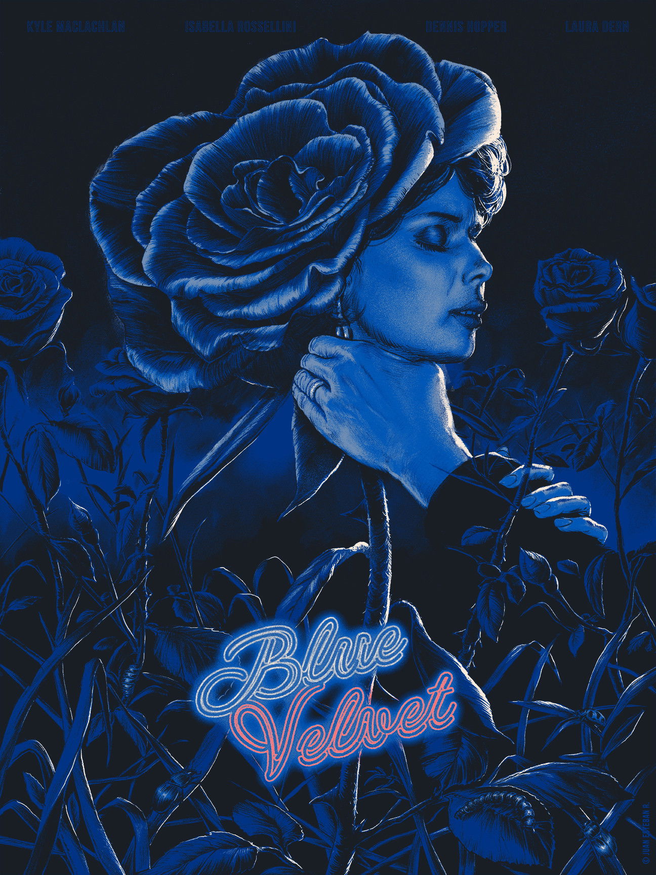 Blue Velvet (1986) - Posters — The Movie Database (TMDB)