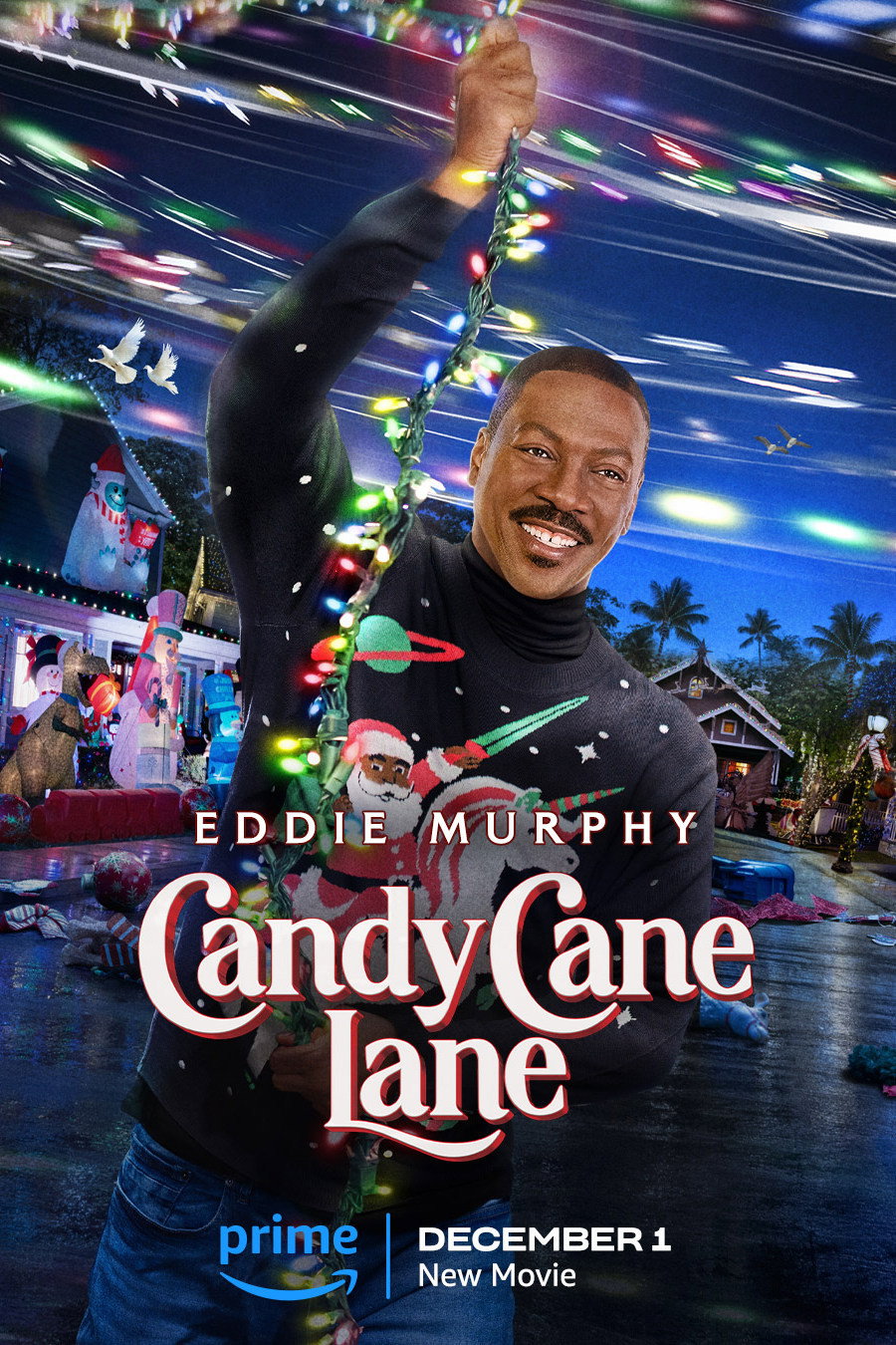 Candy Cane Lane 2023 Greek Subtitles Greek Subs