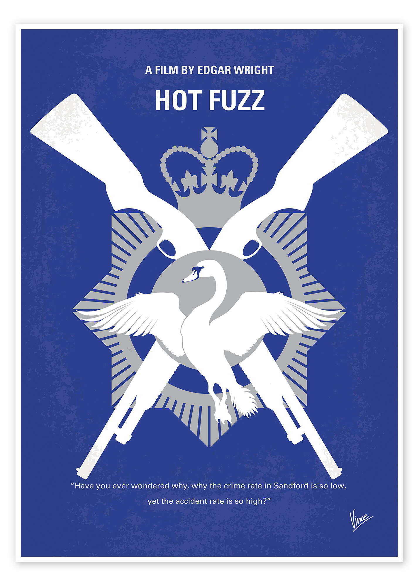 Hot Fuzz (2007) - Posters — The Movie Database (TMDB)