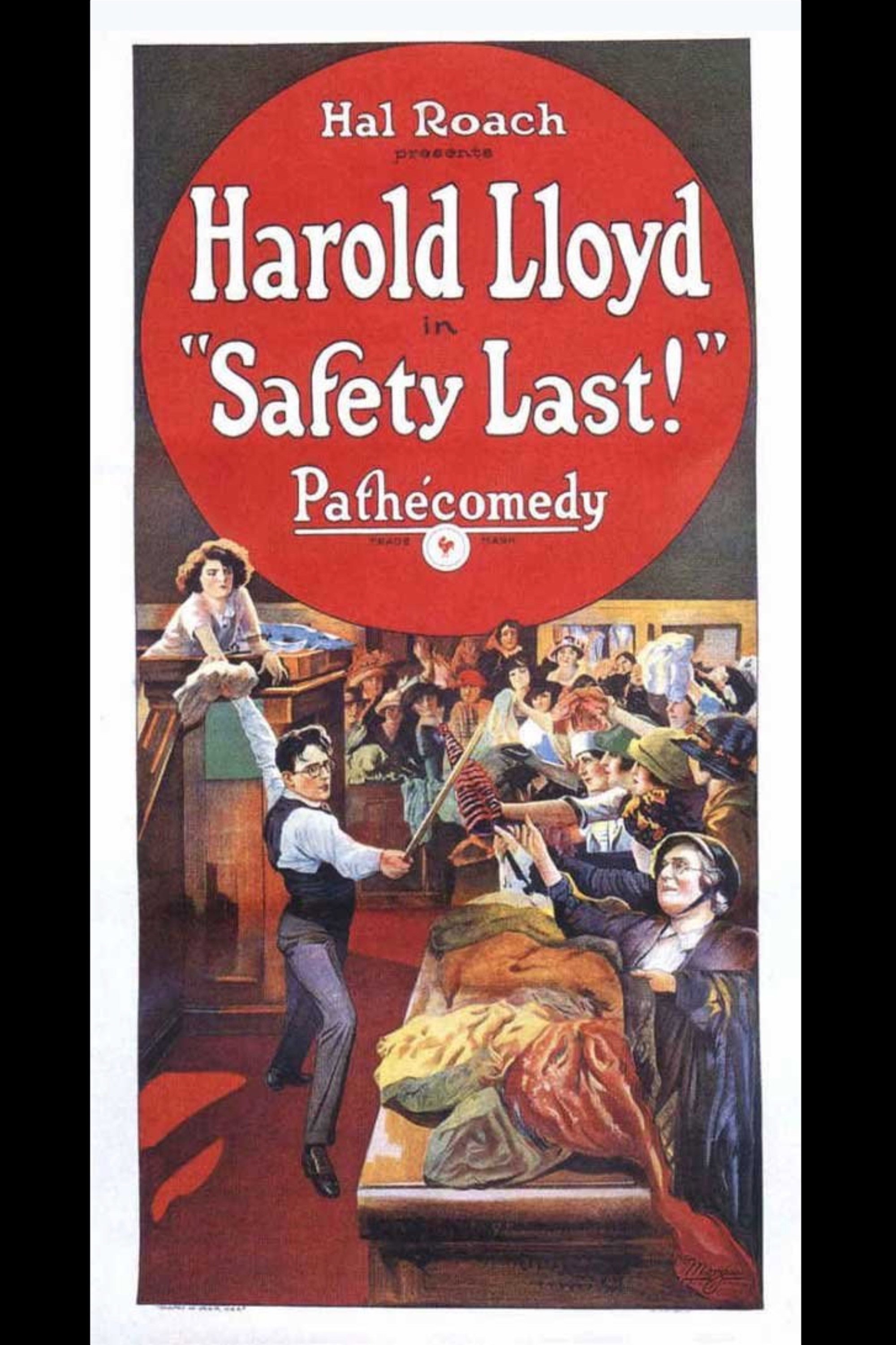Safety Last! (1923) - Posters — The Movie Database (TMDB)