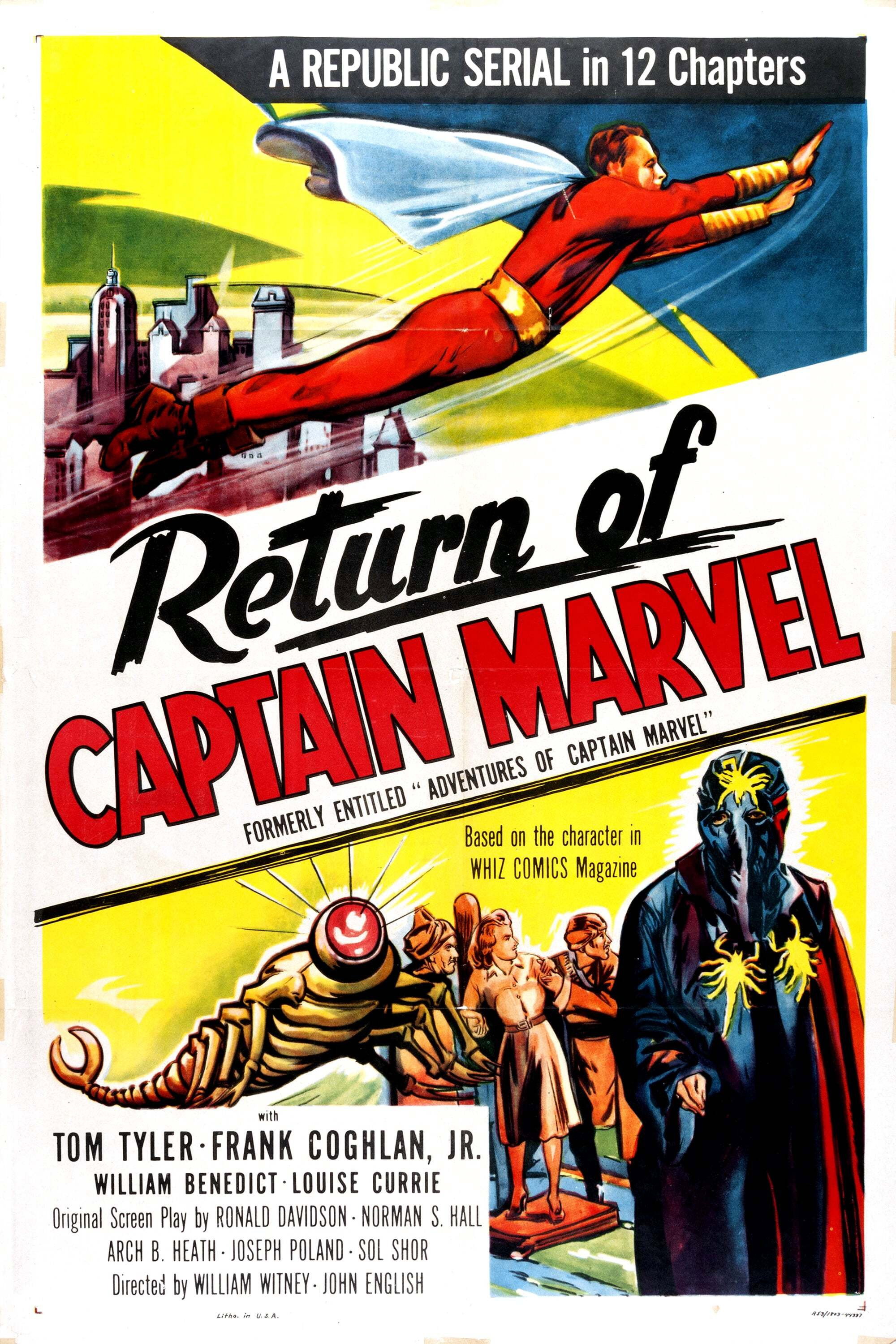 Adventures of Captain Marvel (1941) | The Poster Database (TPDb)