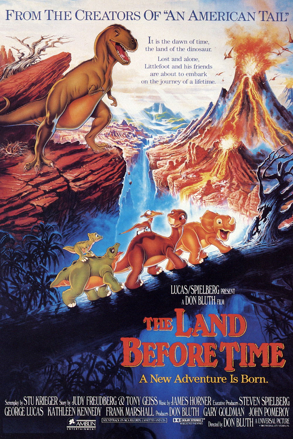 The Land Before Time Collection - Posters — The Movie Database (TMDB)
