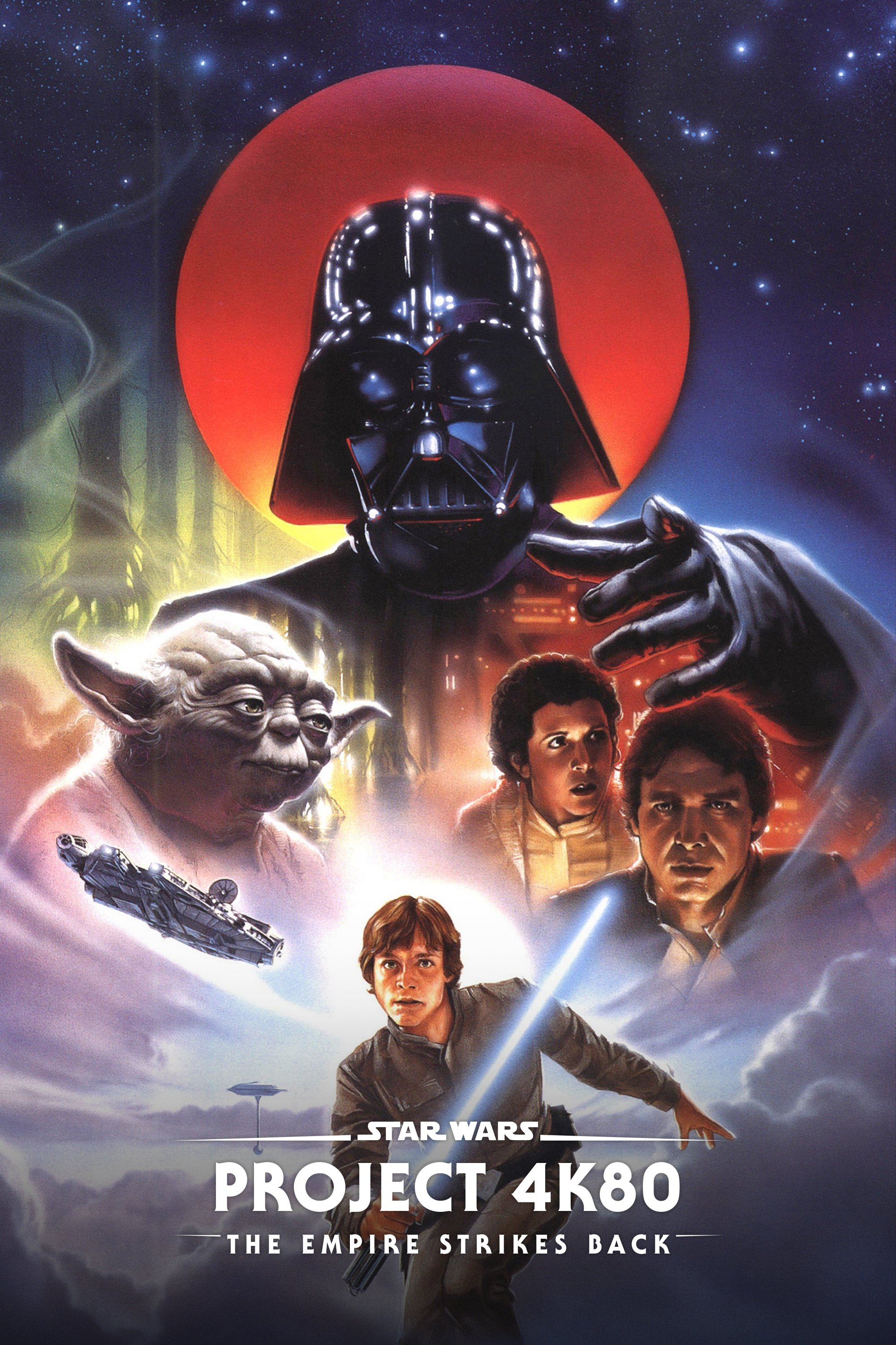 Project 4K80 - The Empire Strikes Back (1980) | The Poster Database (TPDb)