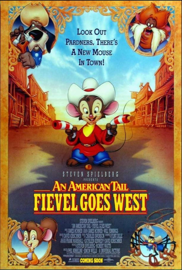 An American Tale: Fievel Goes West (1991) | The Poster Database (TPDb)