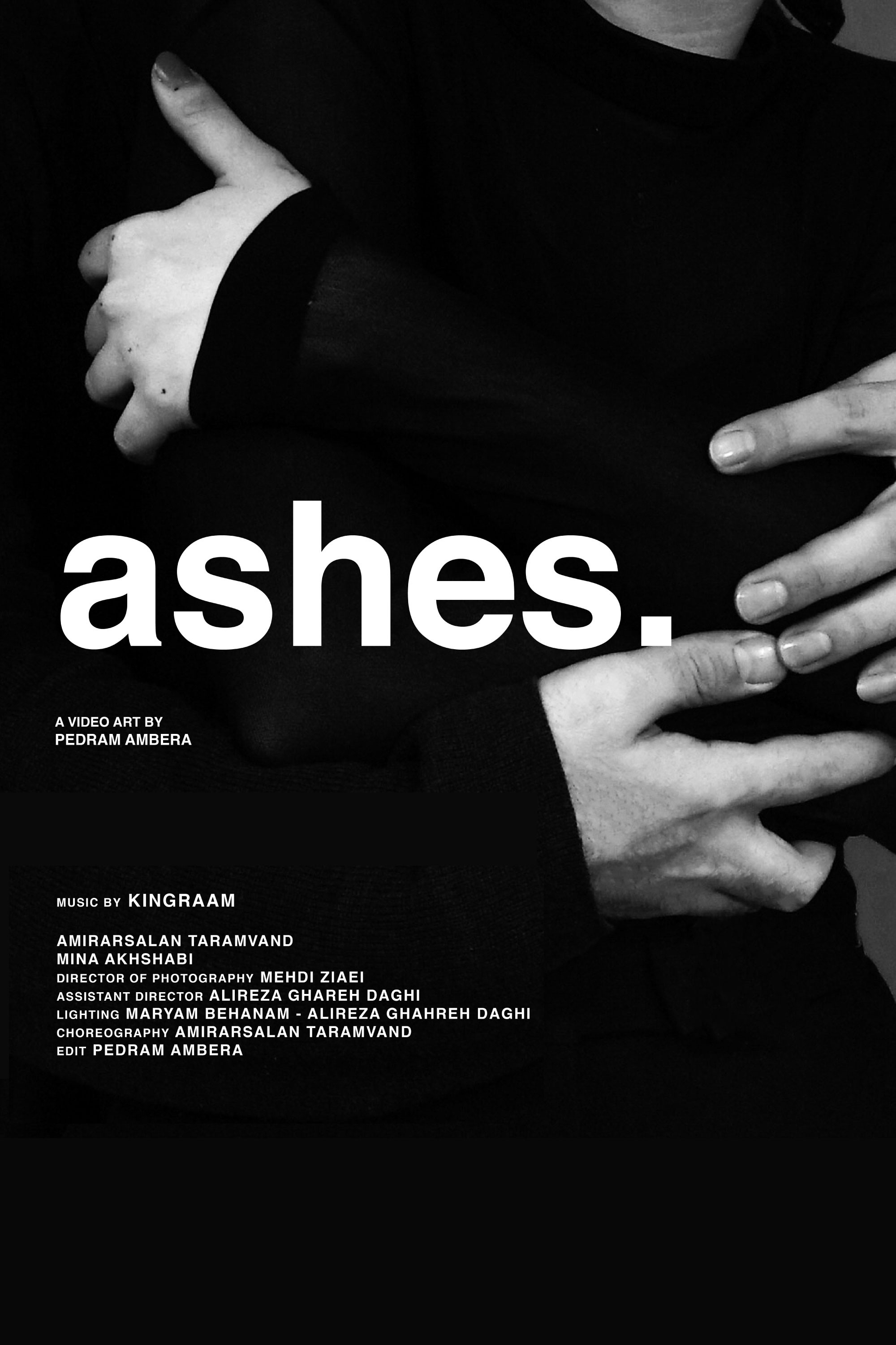 Ashes a Video art (2022) | The Poster Database (TPDb)