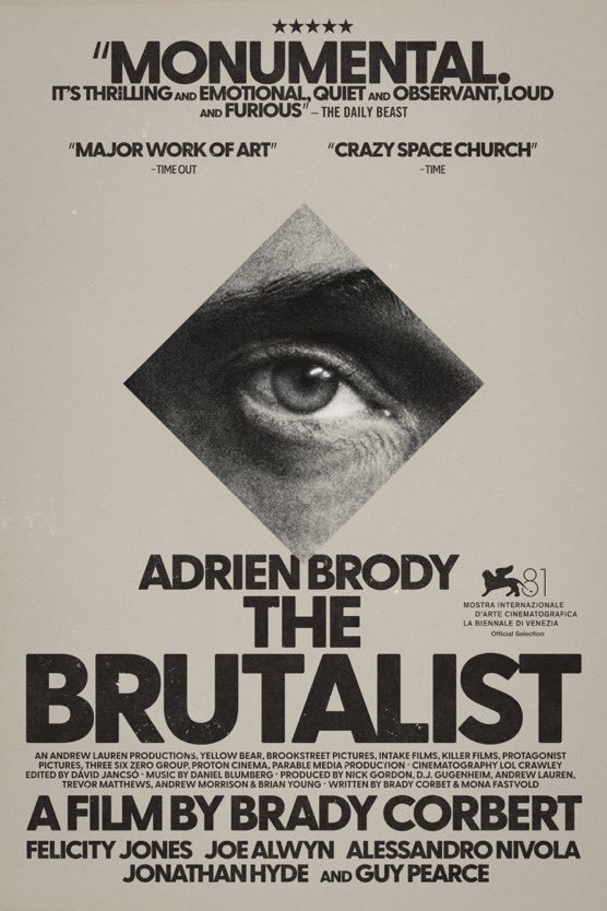 The Brutalist (2024) - Posters — The Movie Database (TMDB)