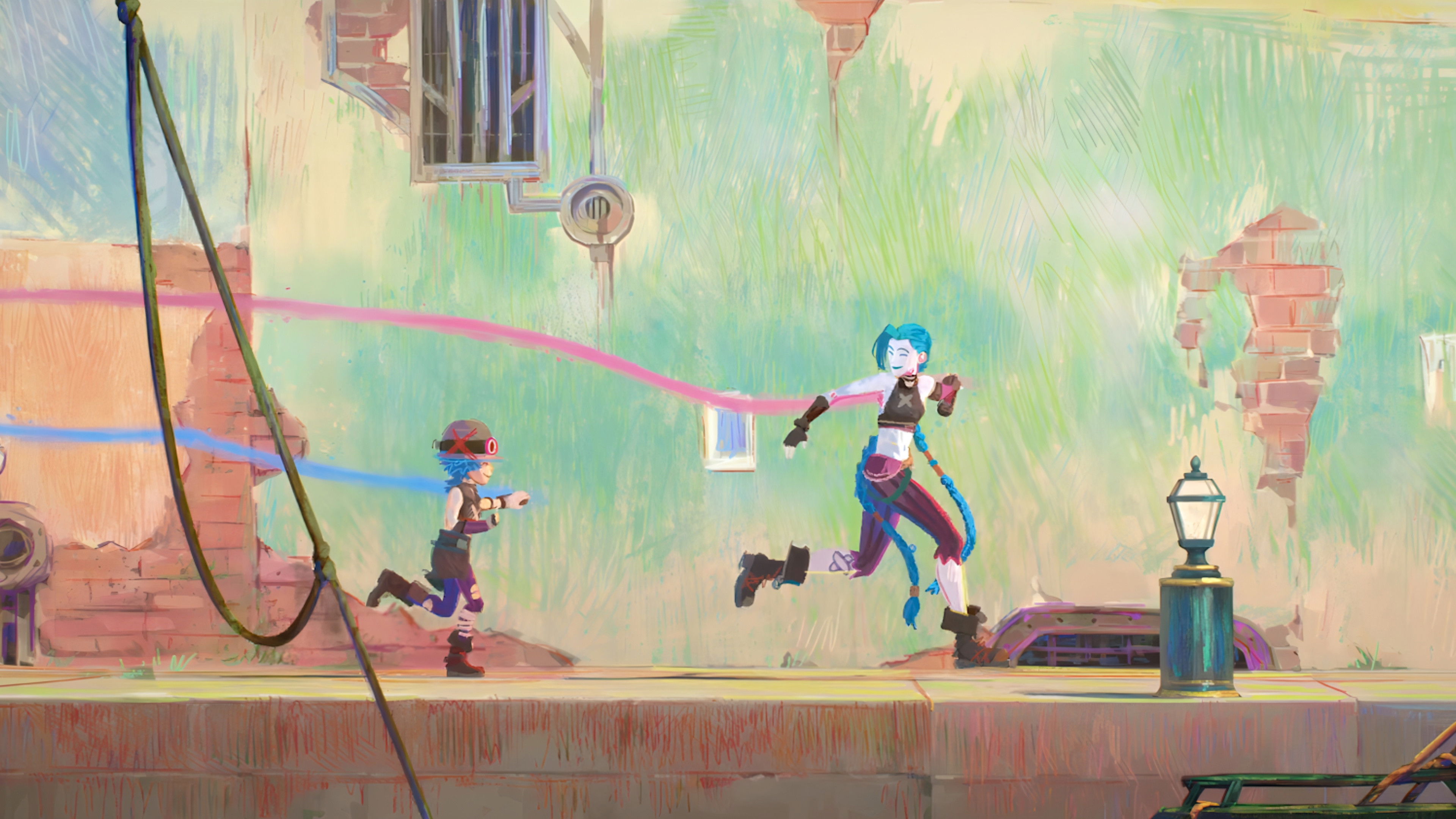 Arcane: Bridging the Rift (TV Series 2022-2022) - Backdrops — The Movie ...