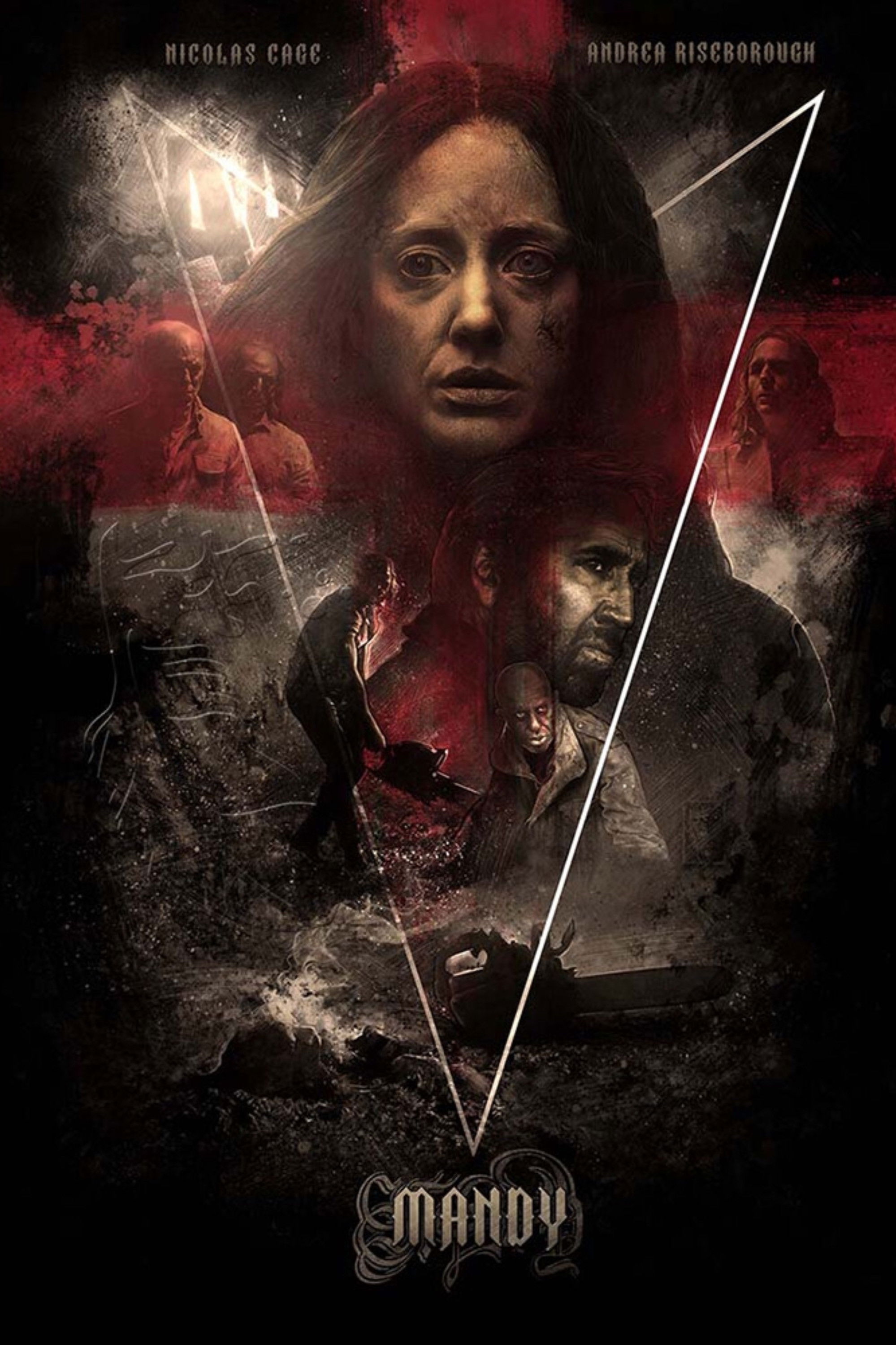 Mandy (2018) - Posters — The Movie Database (TMDB)