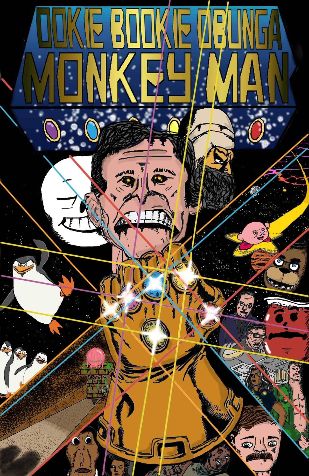Ookie Bookie Obunga Monkey Man 4 (2019) | The Poster Database (TPDb)
