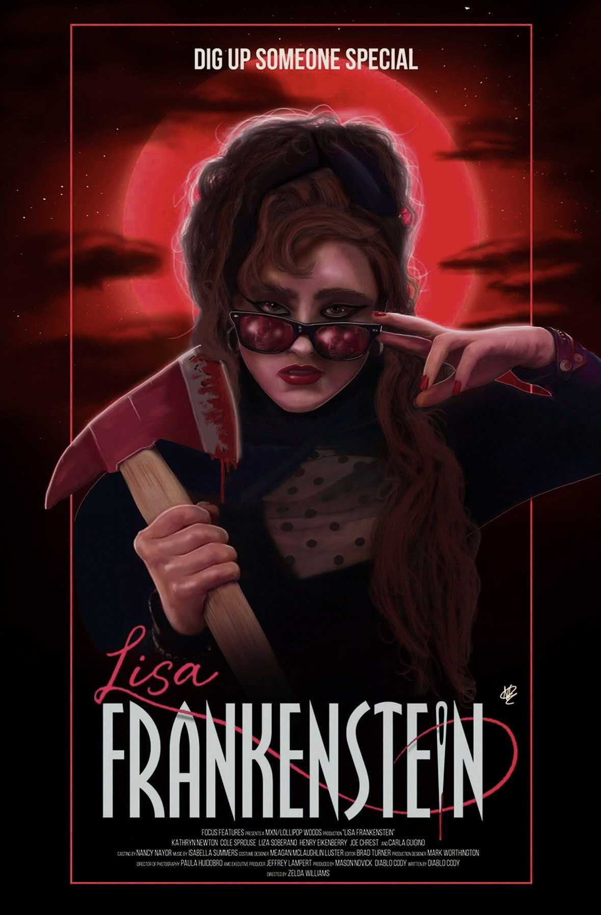 Lisa Frankenstein (2024) - Posters — The Movie Database (TMDB)