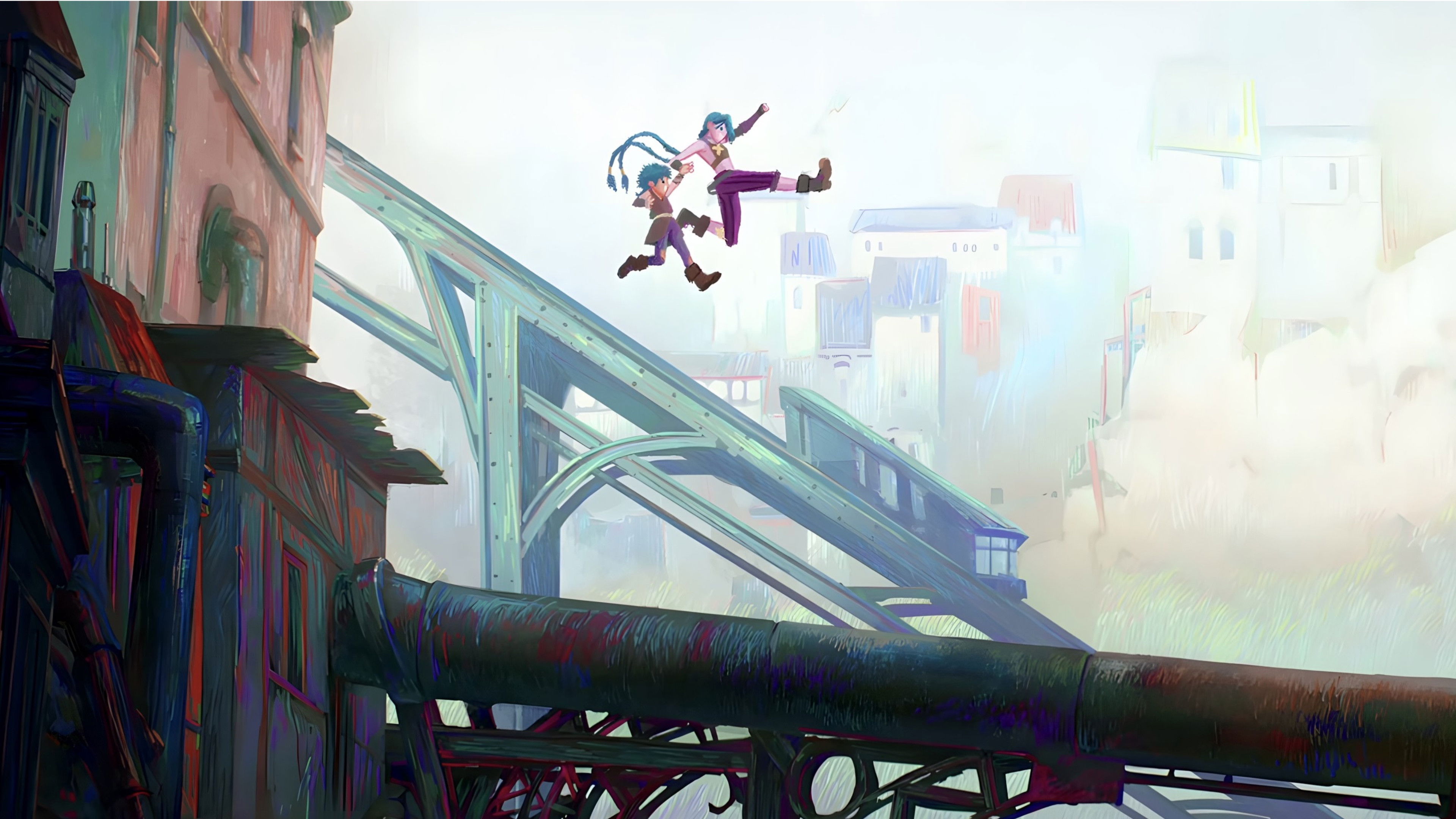 Arcane: Bridging the Rift (TV Series 2022-2022) - Backdrops — The Movie ...