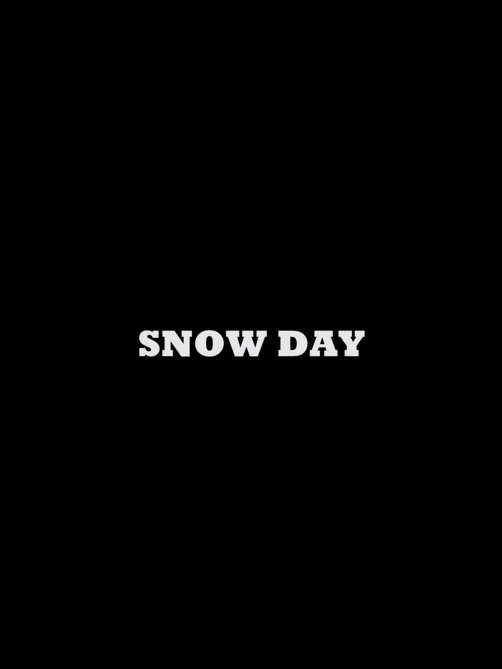 Snow Day (2018) | The Poster Database (TPDb)