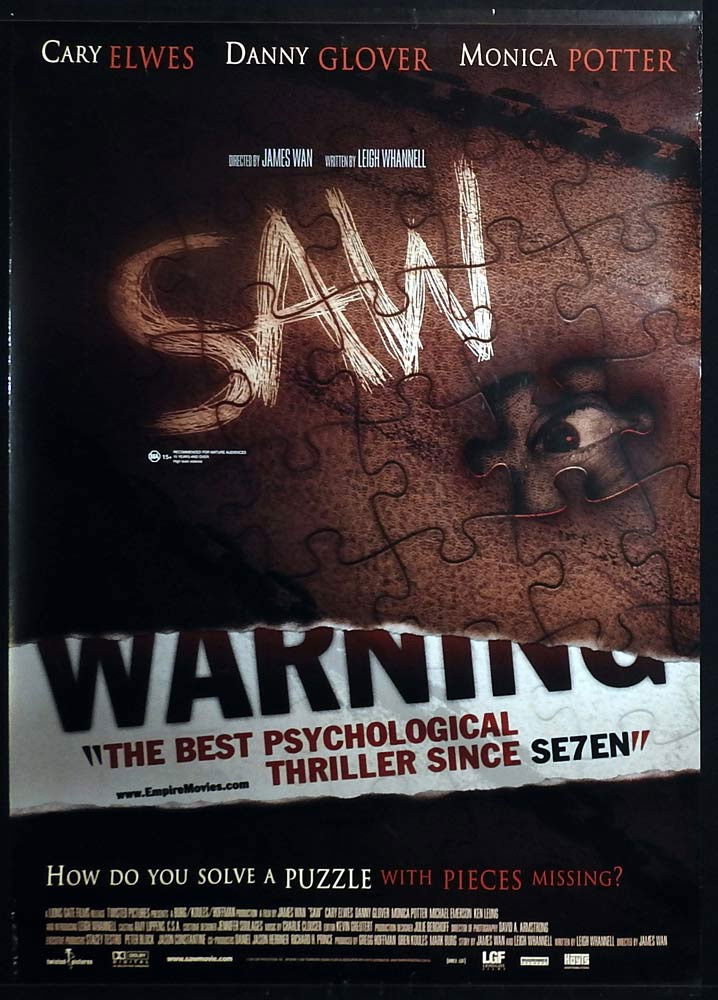 Saw (2004) - Posters — The Movie Database (TMDB)
