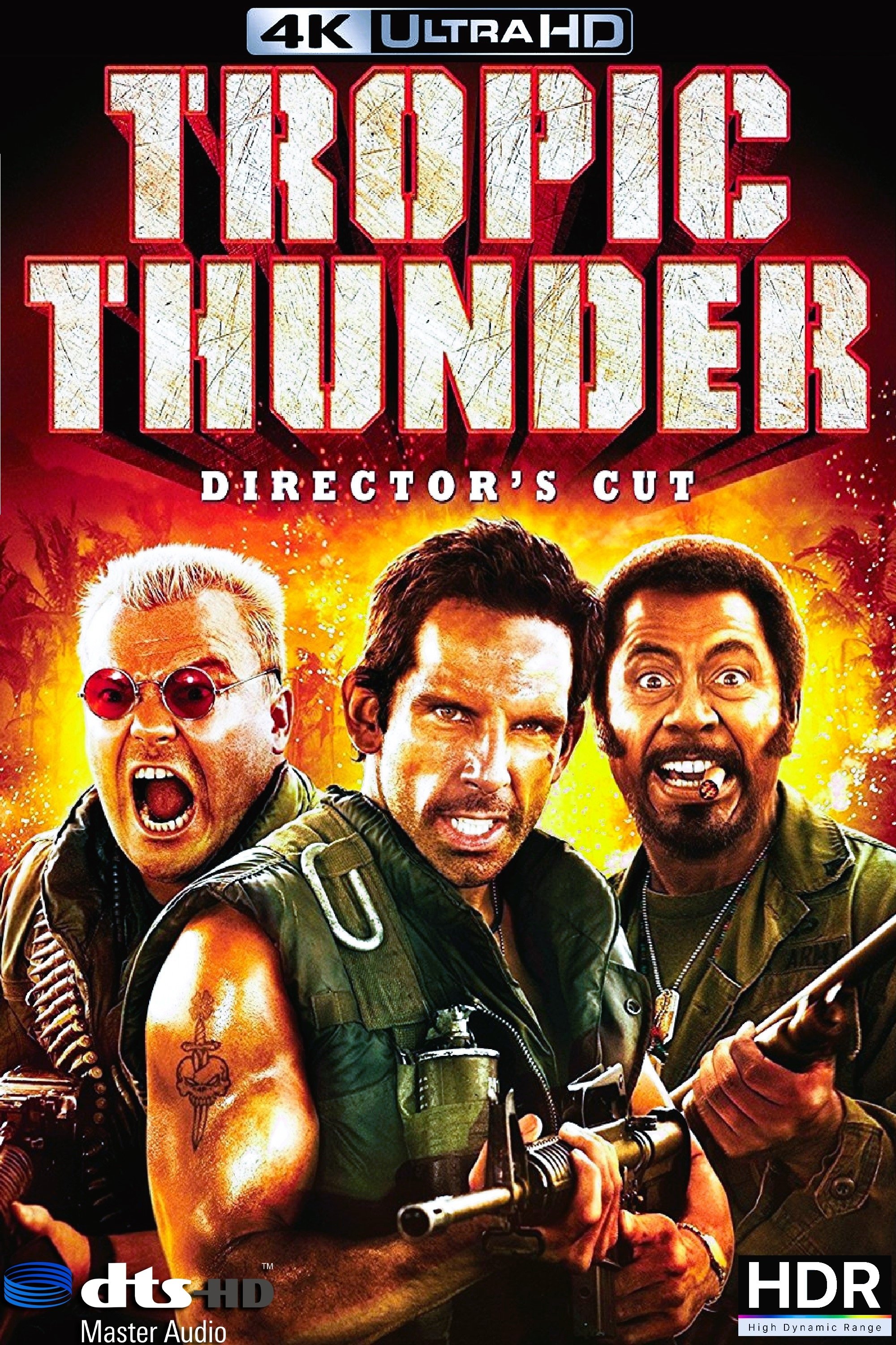 Tropic Thunder (2008) - Posters — The Movie Database (TMDB)