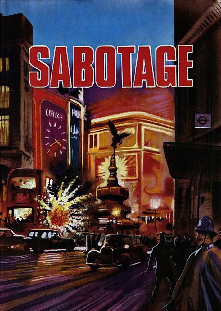 Sabotage (1936) - Posters — The Movie Database (TMDb)