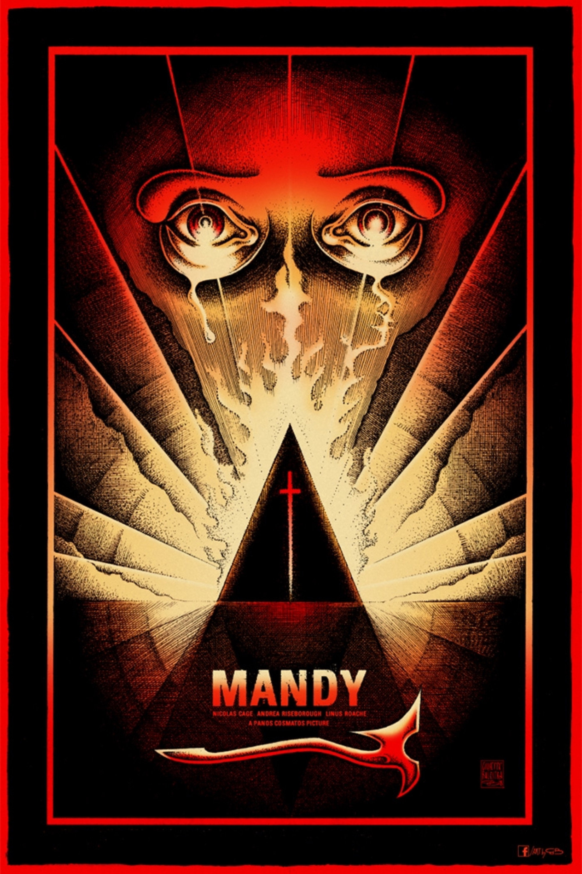 Mandy (2018) - Posters — The Movie Database (TMDB)