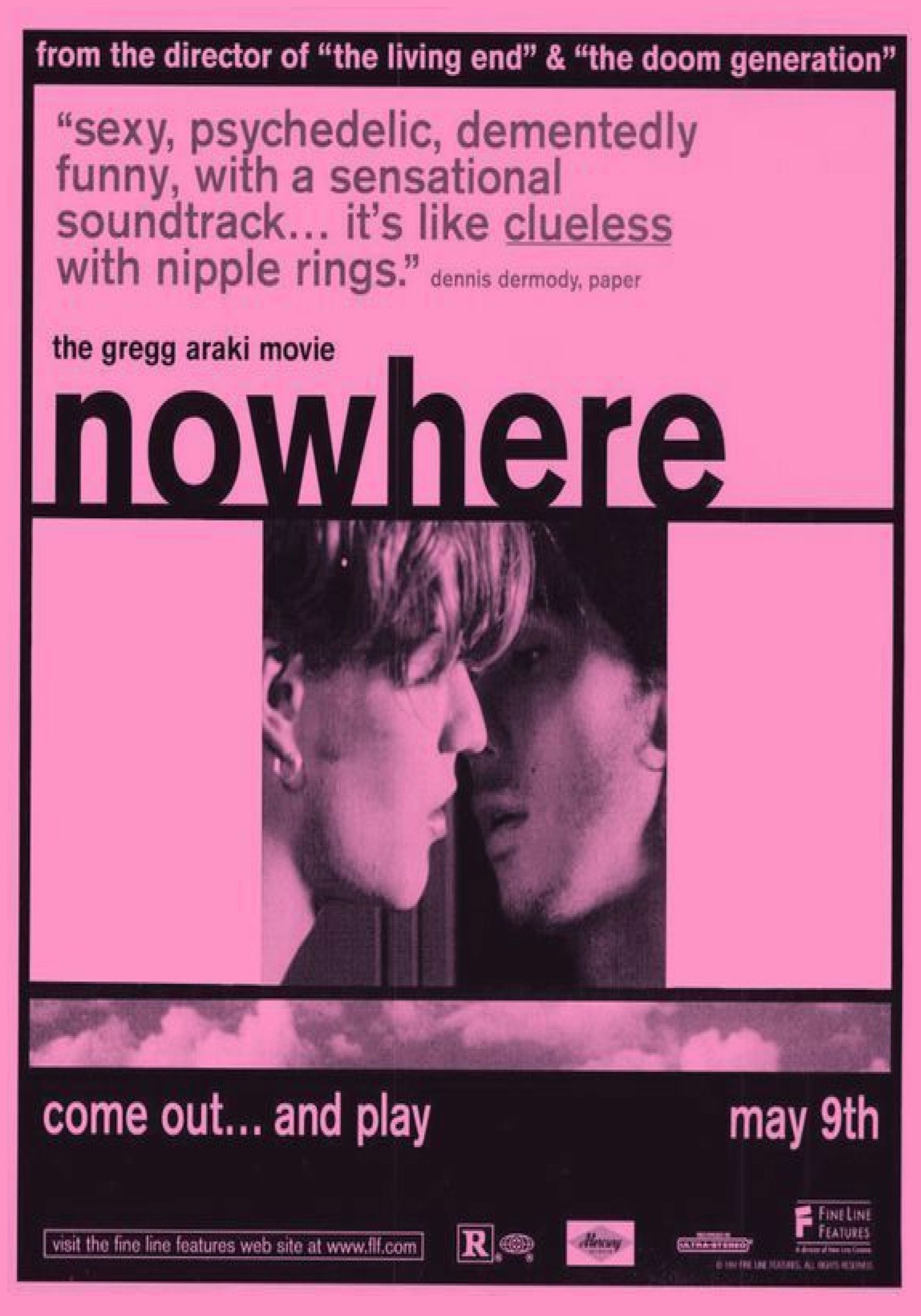 Nowhere (1997) - Posters — The Movie Database (TMDB)