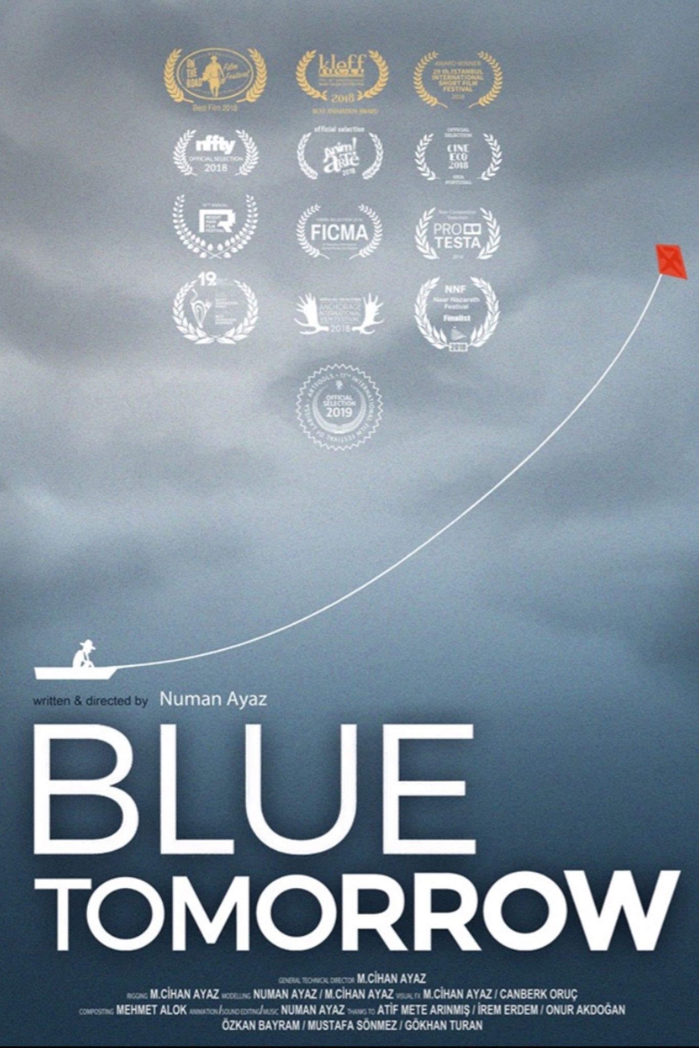 Blue Tomorrow (2018) - Posters — The Movie Database (TMDB)