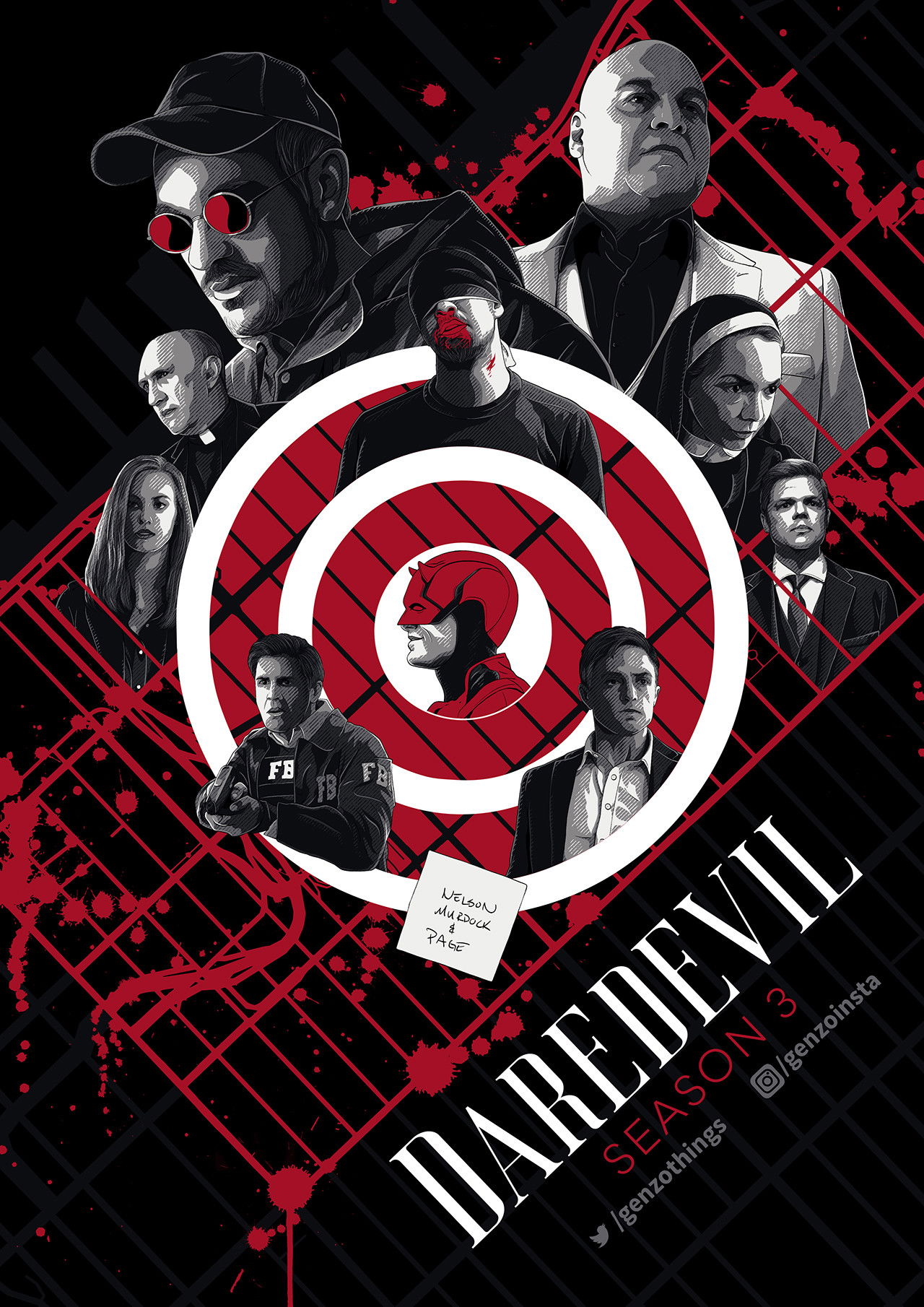 Marvel's Daredevil (TV Series 2015-2018) - Posters — The Movie Database ...
