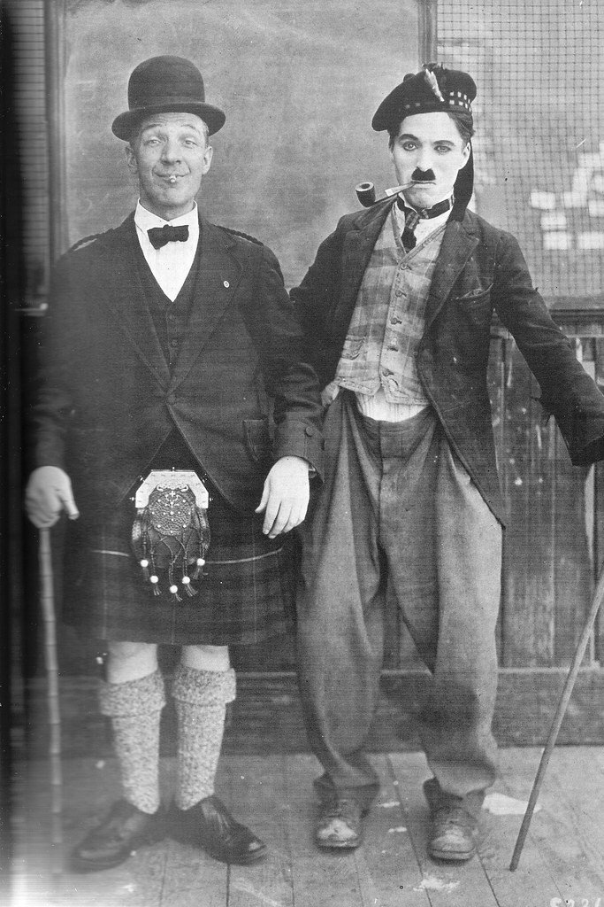 Charlie Chaplin Meets Harry Lauder | WFCN