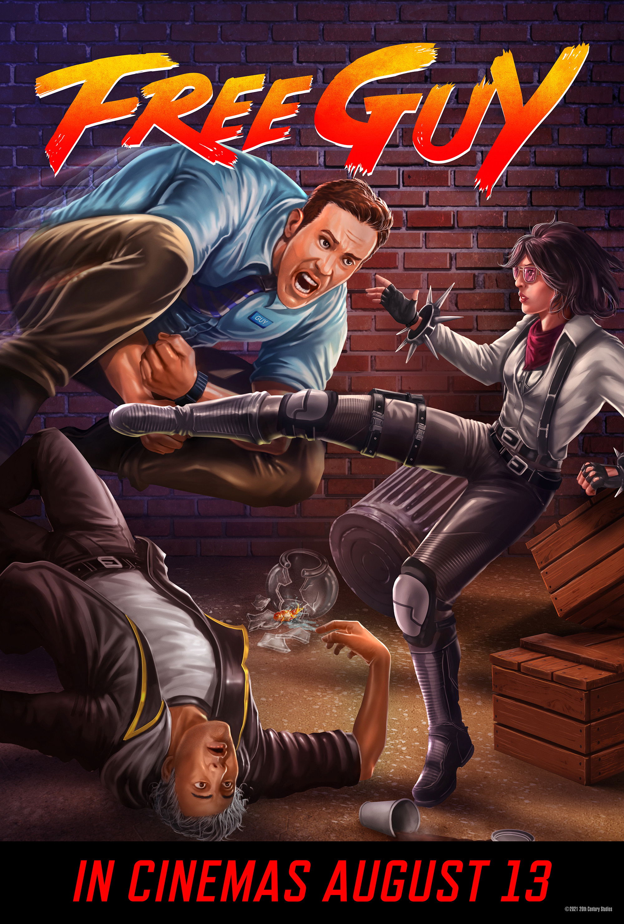 Free Guy (2021) - Posters — The Movie Database (TMDB)