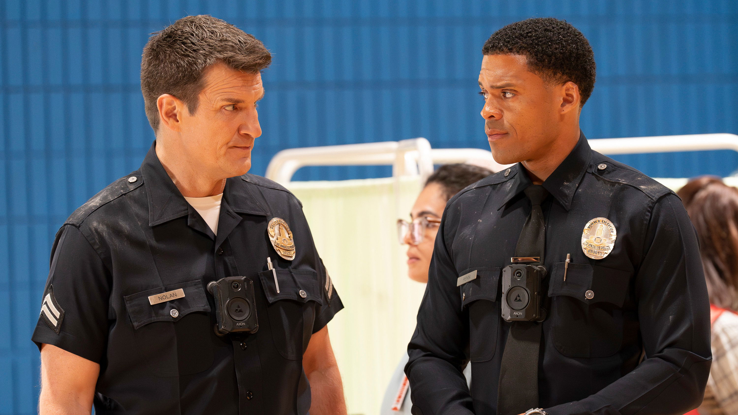 The Rookie: Season 7 - Wildfire (2025) - (S7E8) - Backdrops — The Movie ...