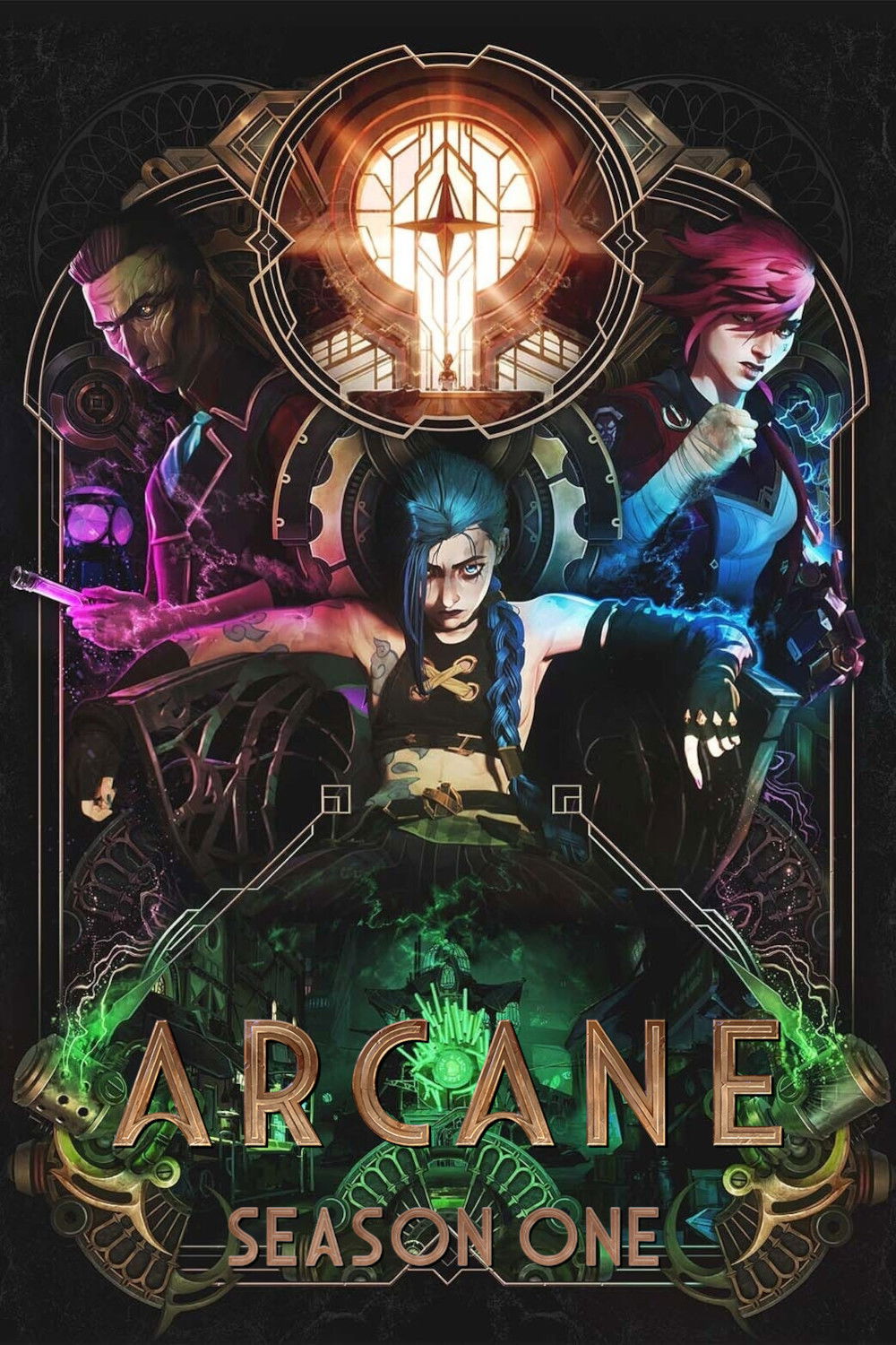 Arcane (TV Series 2021-2024) - Posters — The Movie Database (TMDB)