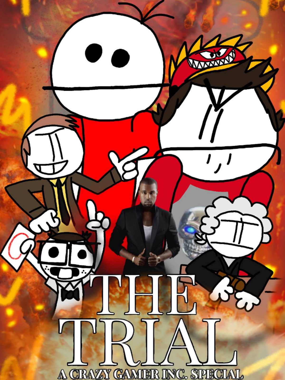 The Trial - A Crazy Gamer Inc. Special (2022) | The Poster Database (TPDb)