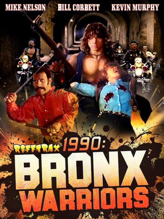 RiffTrax: 1990 Bronx Warriors (N/A) | The Poster Database (TPDb)