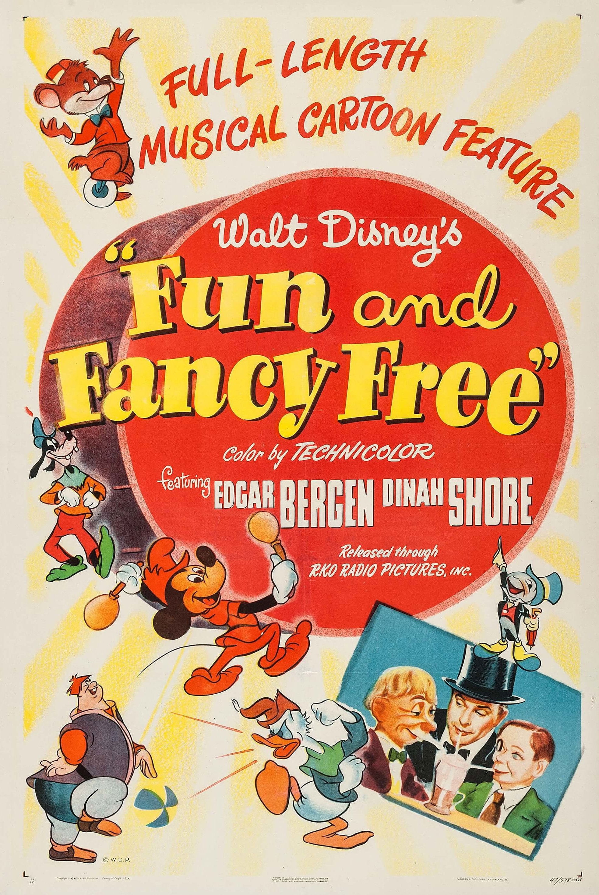 Fun and Fancy Free (1947) | The Poster Database (TPDb)