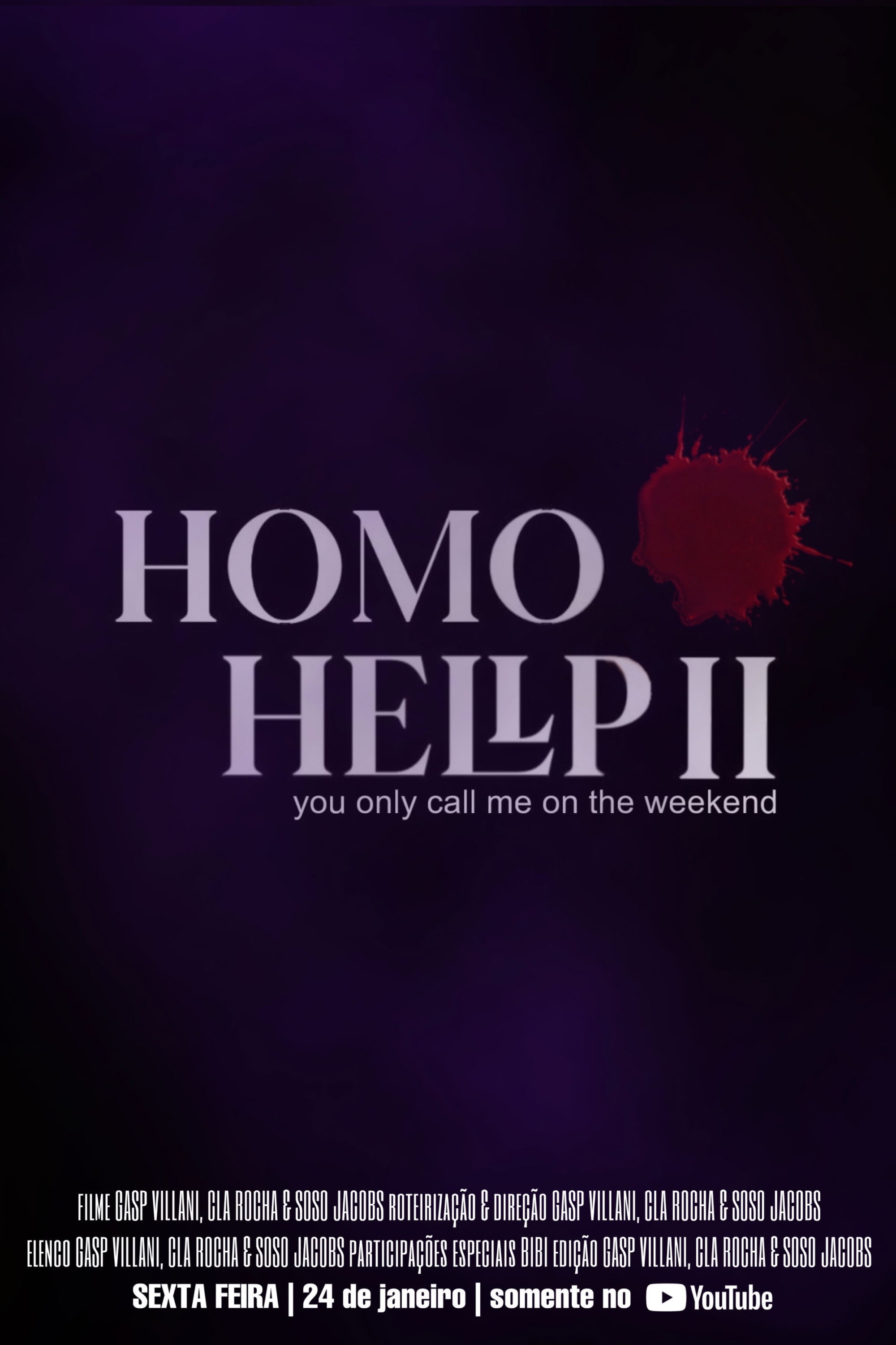 HOMO HELLP II: You only call me on the weekend 📞 (2025) | The Poster Database (TPDb)