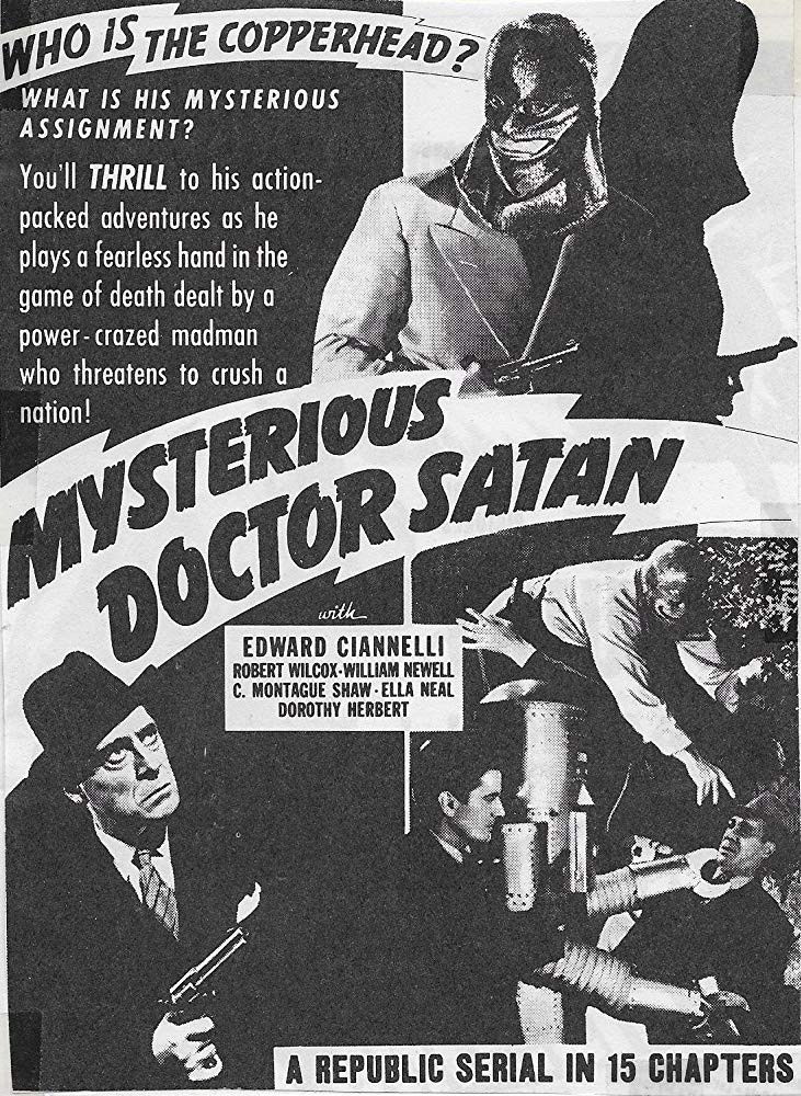 The Mysterious Doctor Satan Collection - Posters — The Movie Database ...