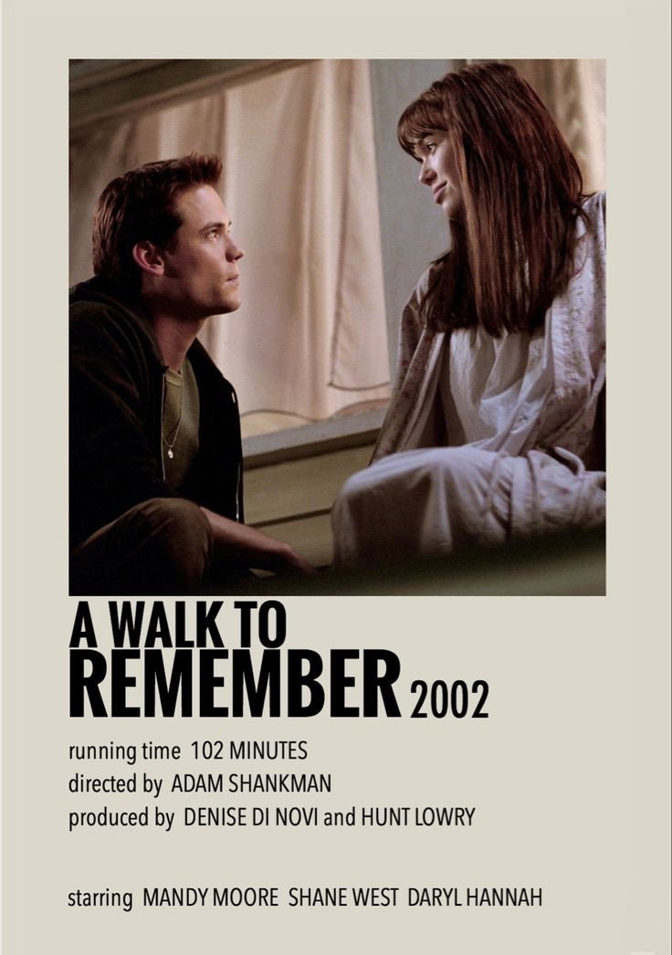 A Walk to Remember (2002) - Posters — The Movie Database (TMDB)