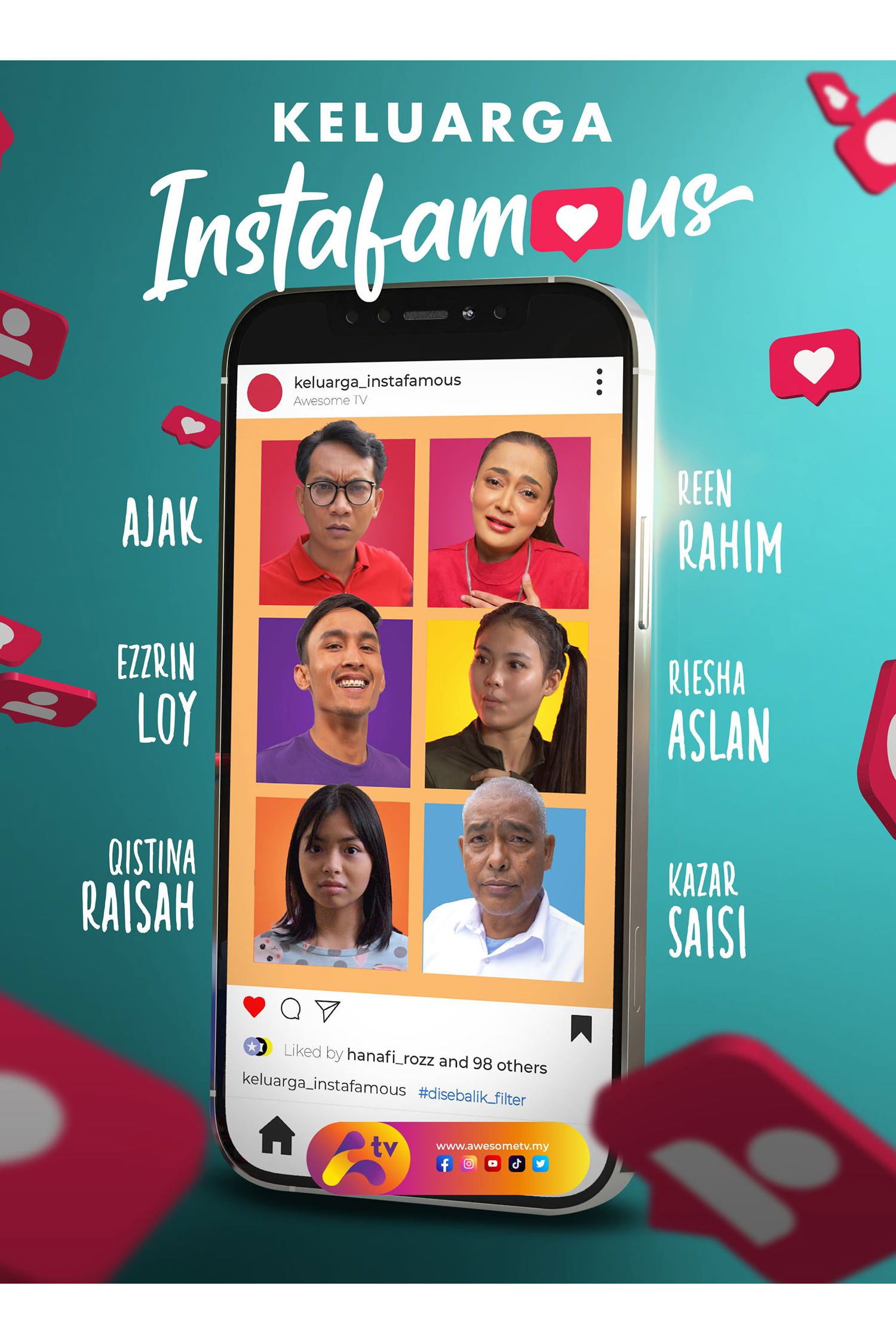 Keluarga Instafamous (TV Series 2021- ) - Posters — The Movie Database ...