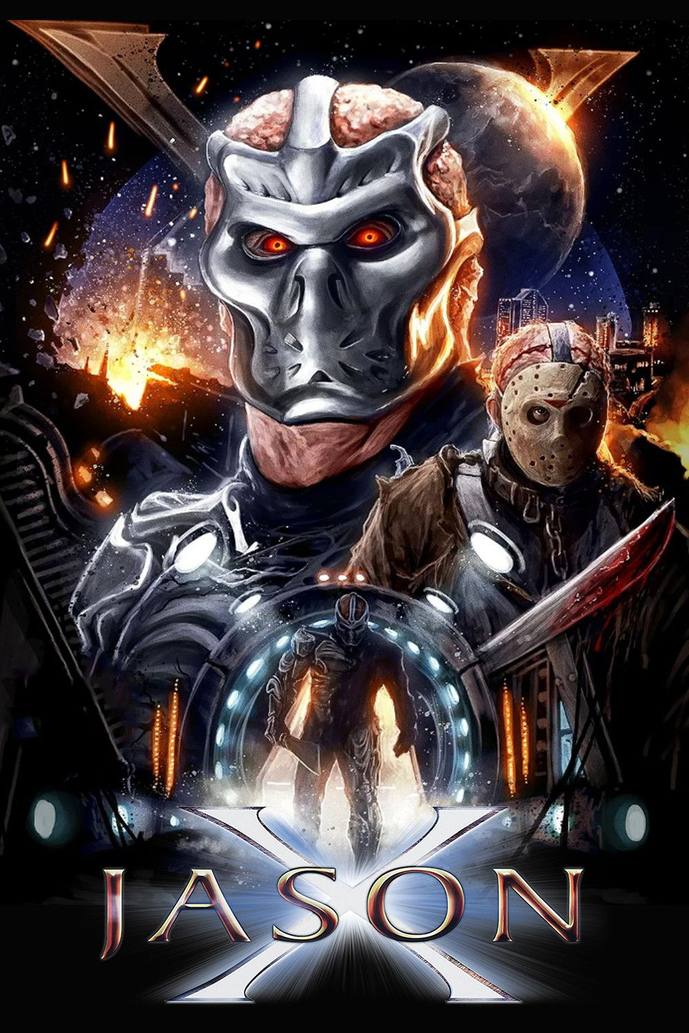 Jason X (2001) - Posters — The Movie Database (TMDB)